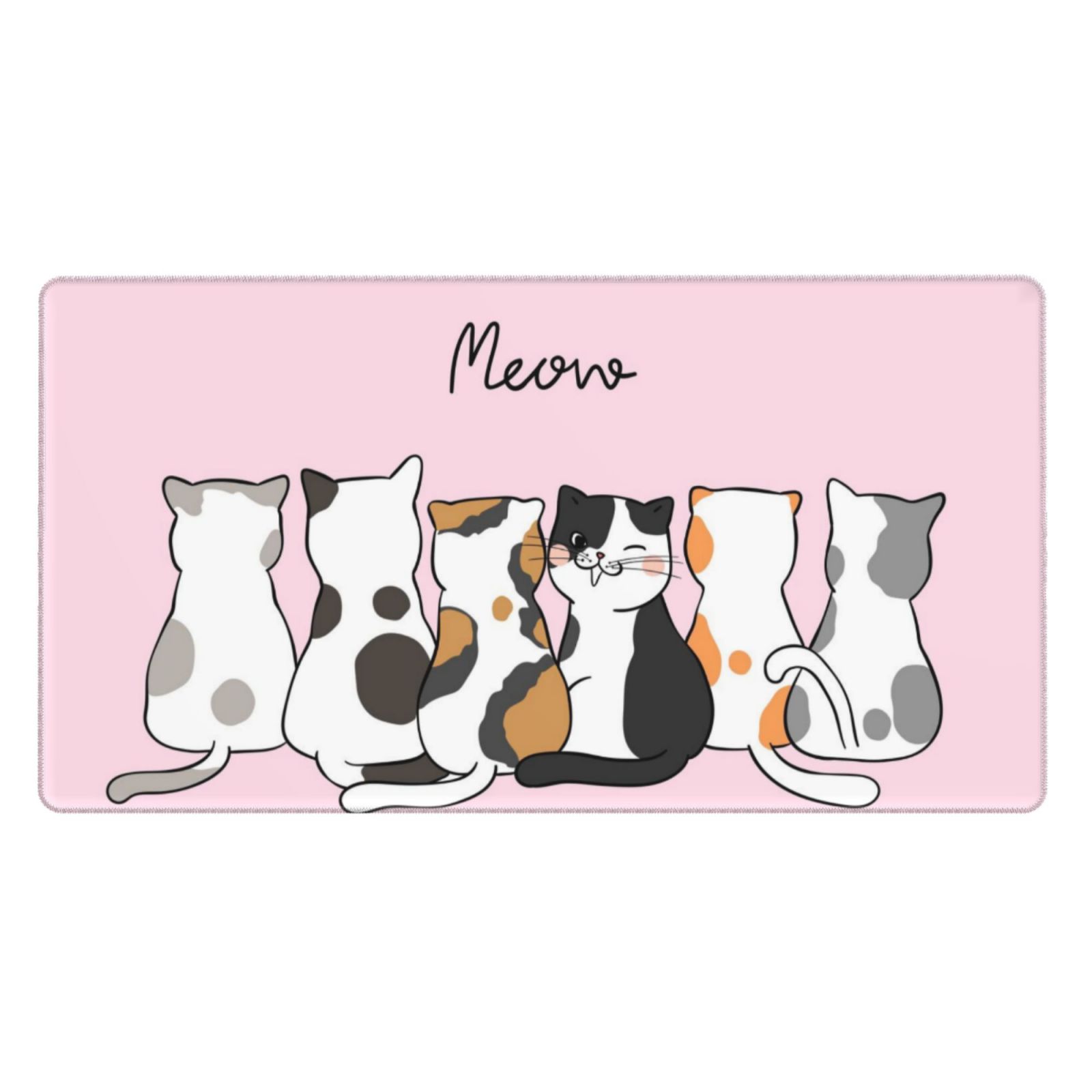Junzan Cute Cats Extra Large Mouse Pad For Boys Girl Men Women Desktop ...