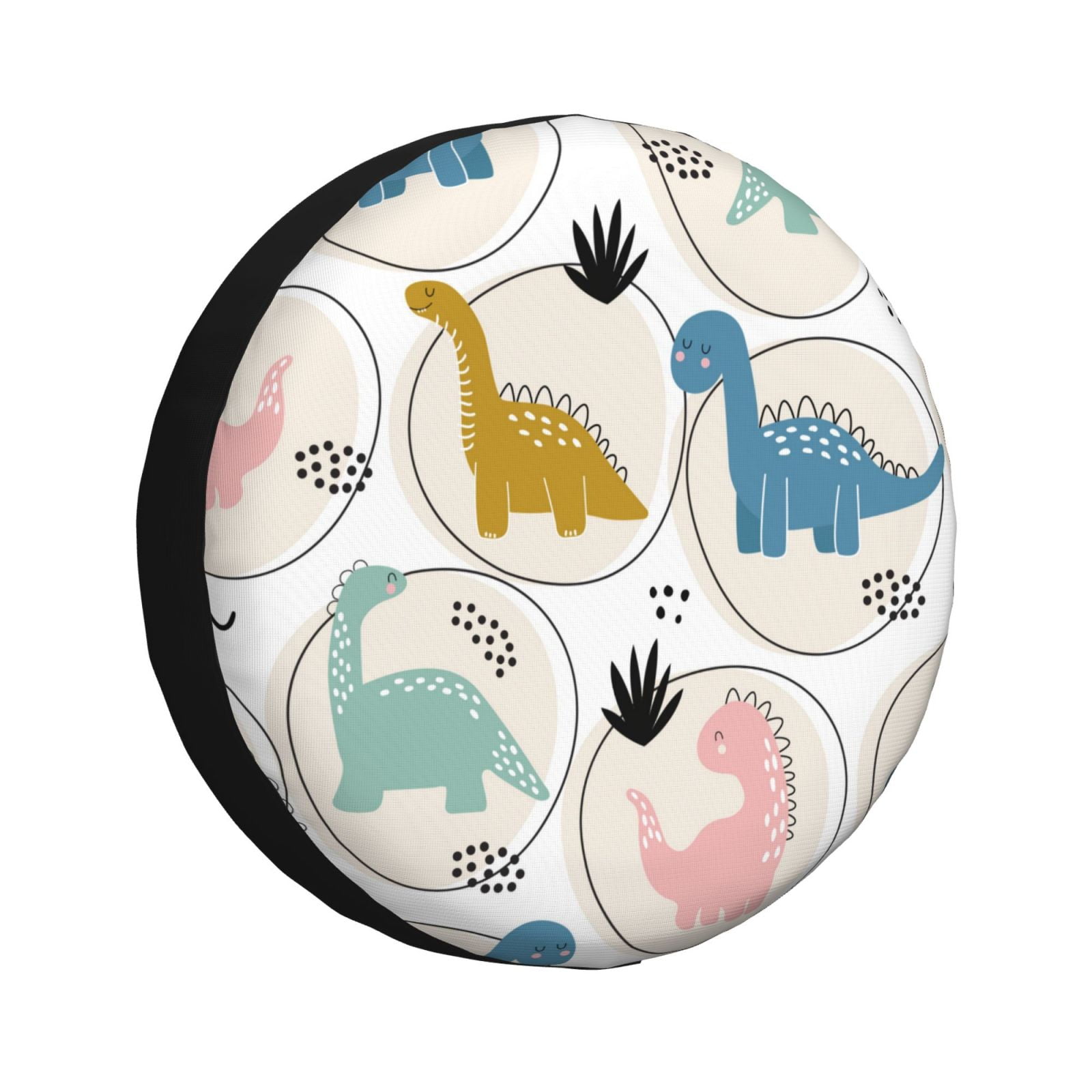 Junzan Cute Dinosaurs Tire Cover Wheel Protector For Truck Suv Trailer ...