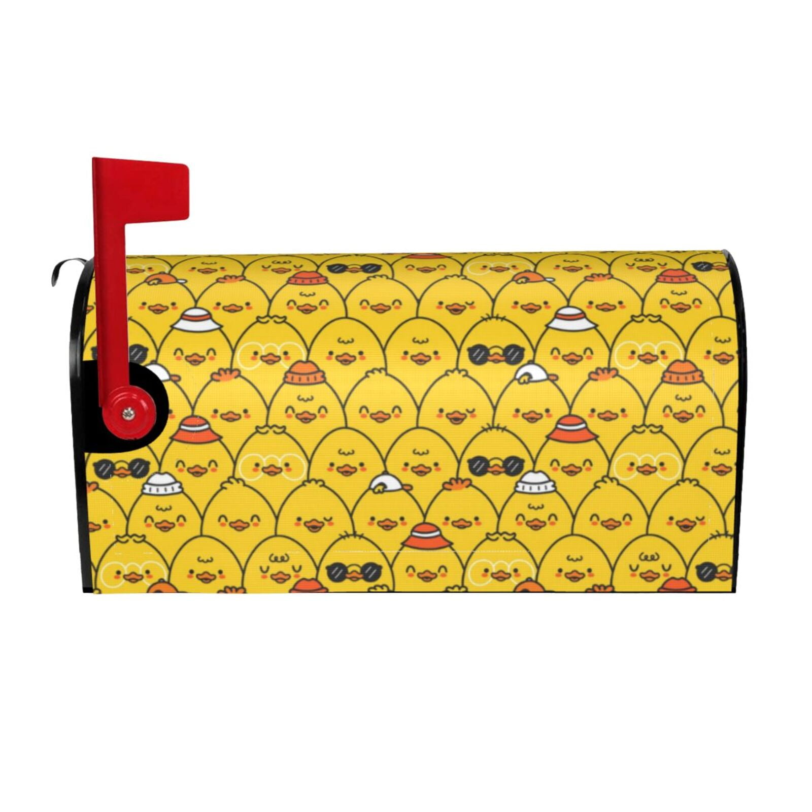 Junzan Cute Funny Chicken Pattern Mailbox Covers,Magnetic Mailbox ...