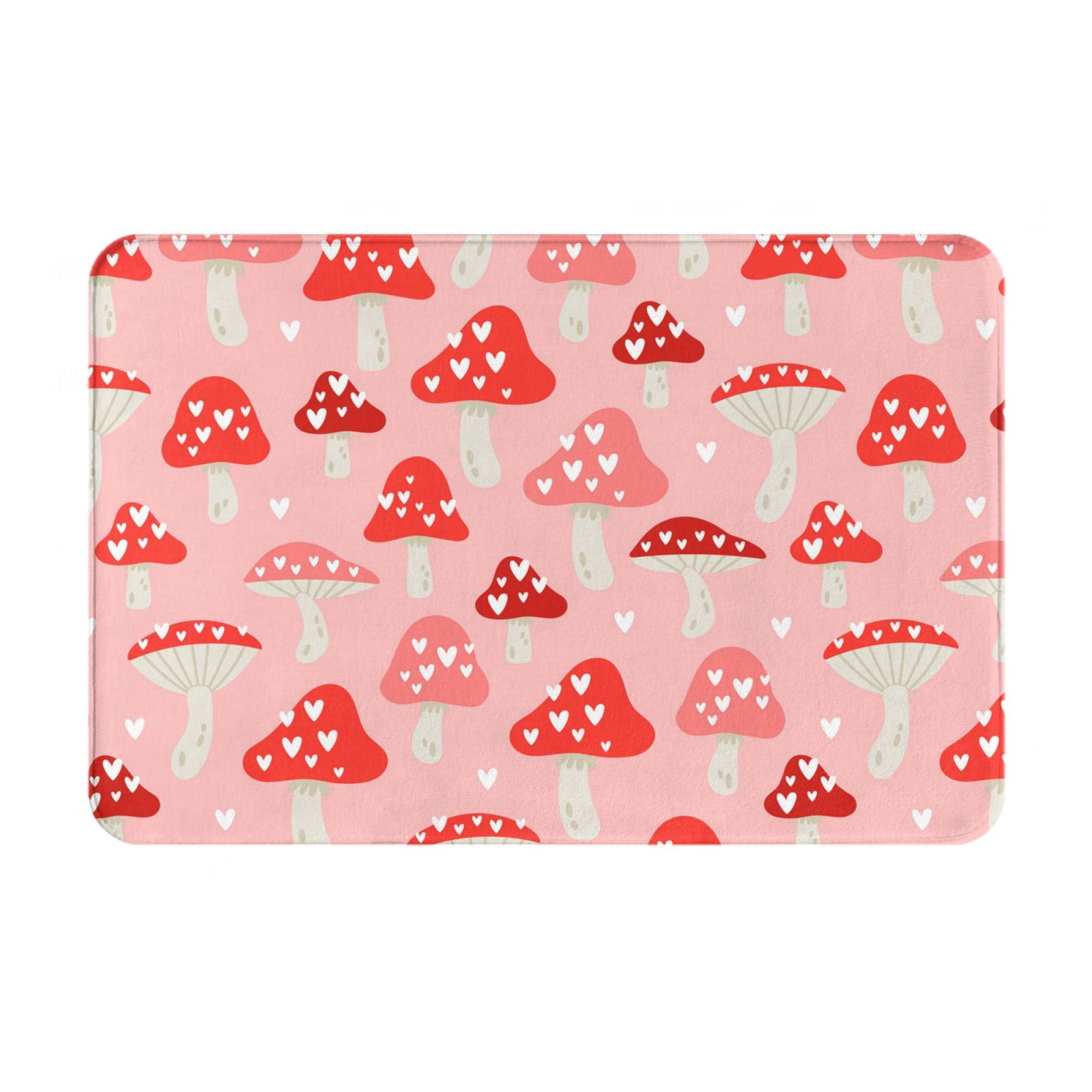 Junzan Cute Mushroom1 Custom Funny Welcome Doormat Personalized Door ...