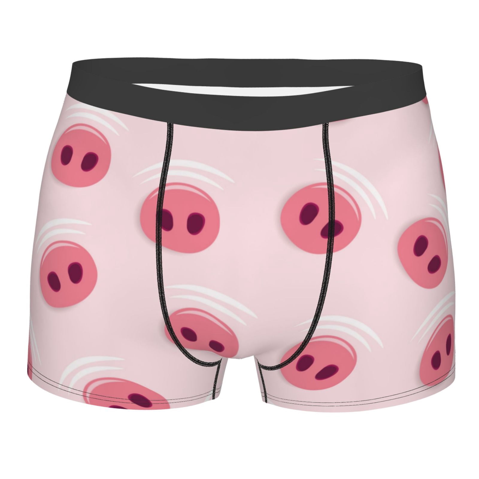 Junzan Cute Pig Nose Mens Underwear Boxer Briefs For Men’s - Large ...
