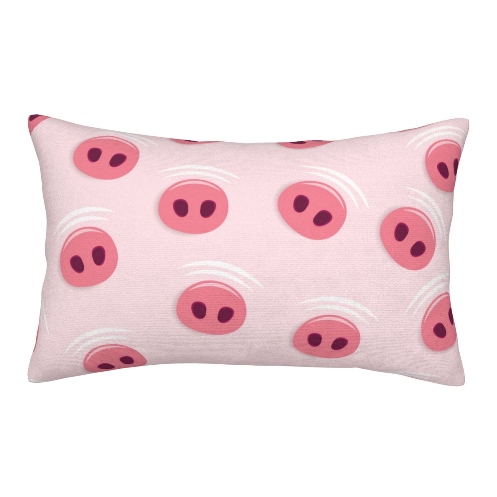 Junzan Cute Pig Nose Pillow Cases Standard Size, With Envelope Closure ...