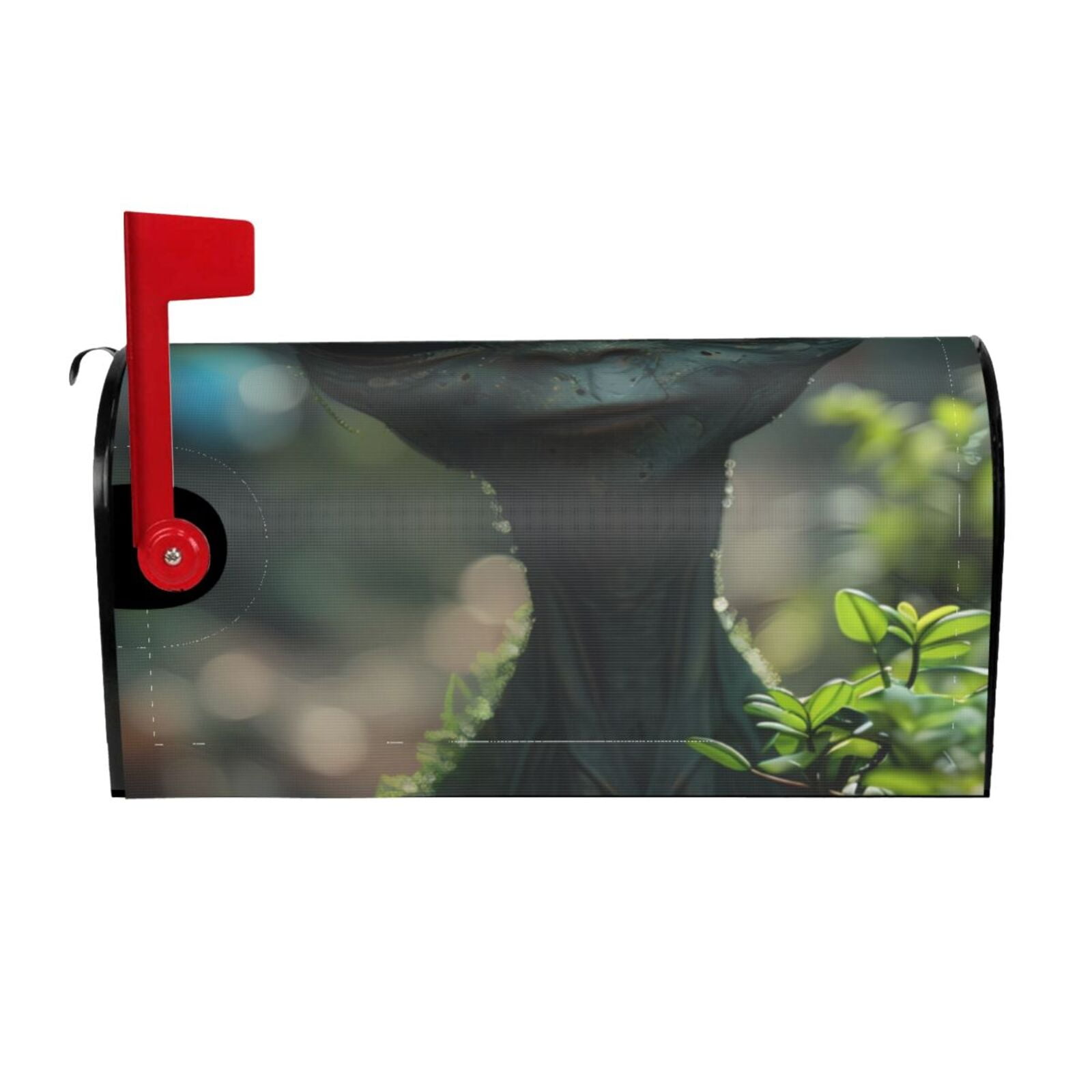 Junzan Cute Saucerman With Big Eyes Pattern Mailbox Covers,Magnetic ...