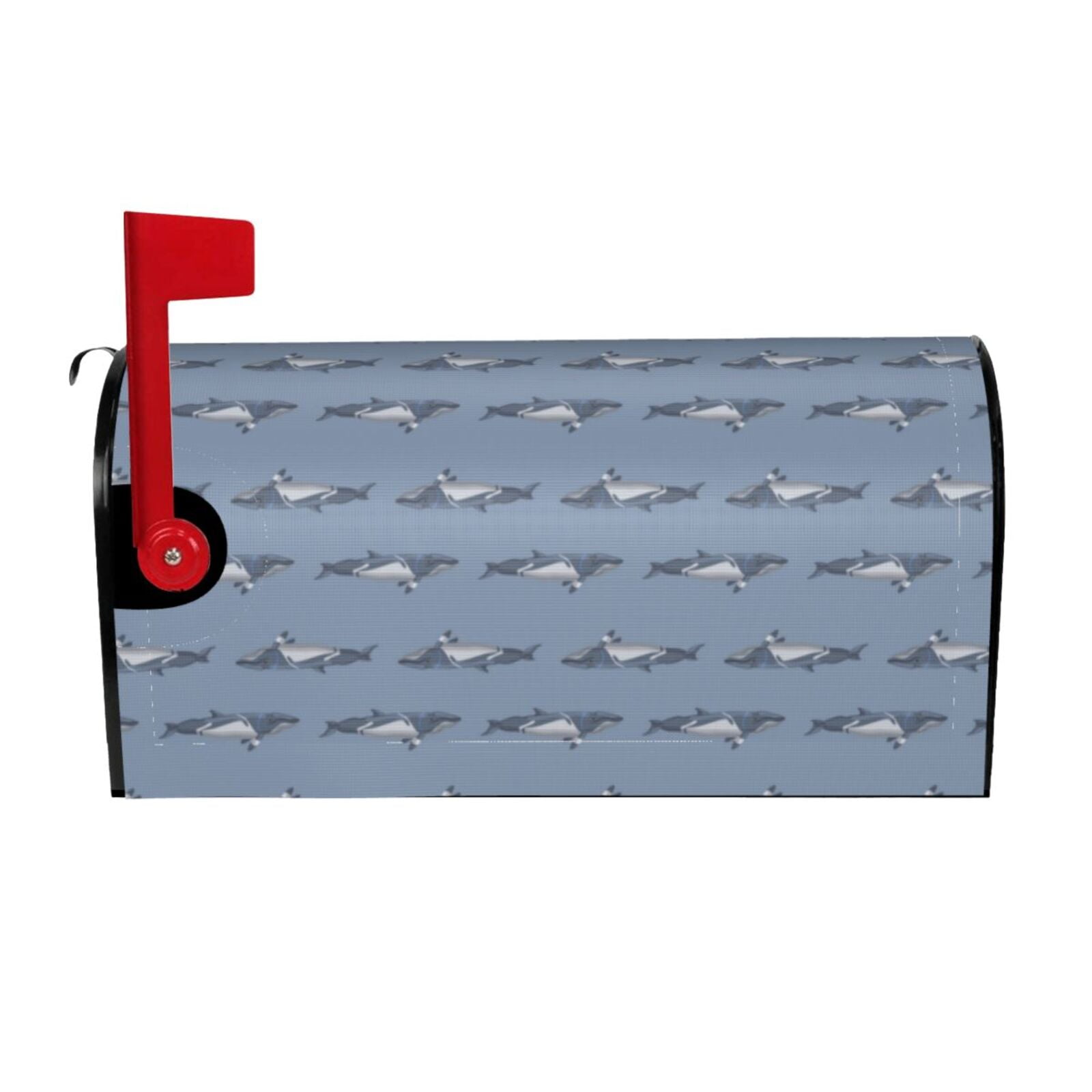 Junzan Cute Whale Pattern Mailbox Covers,Magnetic Mailbox Waterproof ...