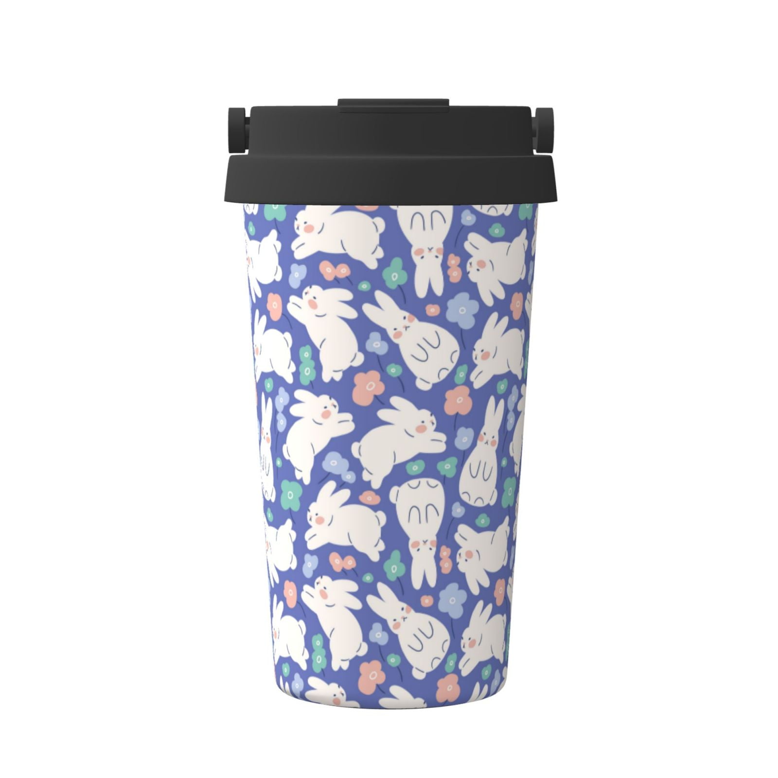 Junzan Cute White Rabbit for Stainless Steel Vacuum Insulated Tumbler ...
