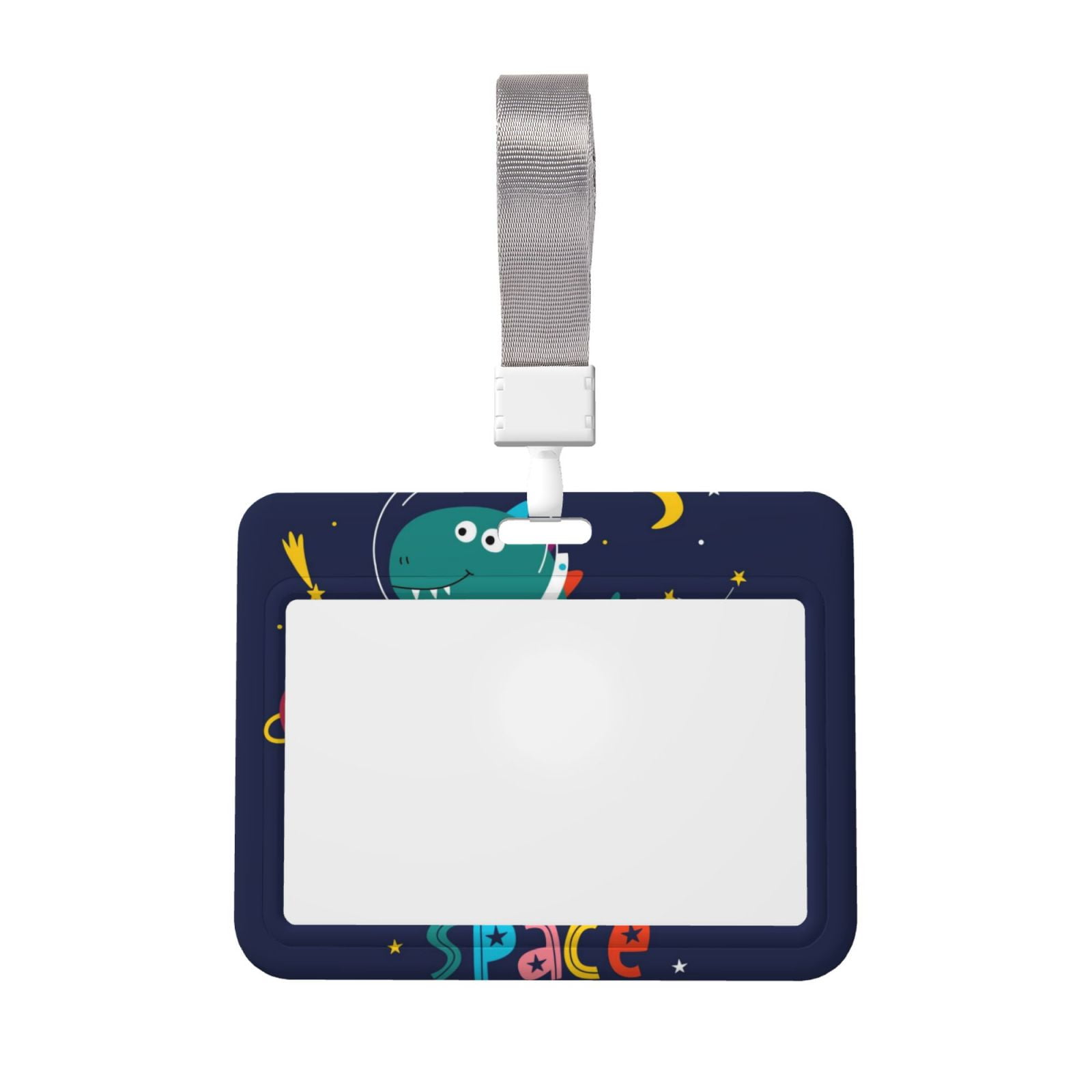 Junzan Dinosau Space Explorer Id Badge Holder With Windows Key Card ...