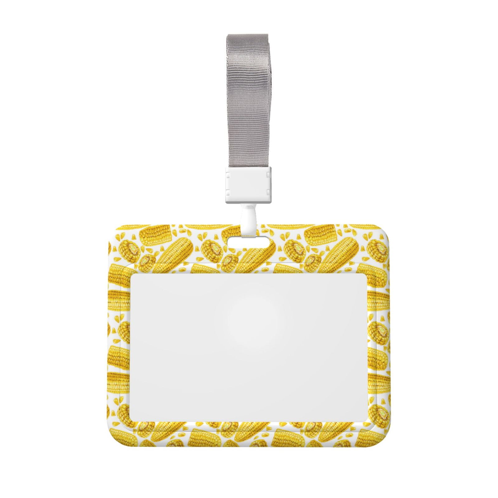 Junzan Ears Of Corn ID Badge Holder with Windows Key Card Work Badge ...