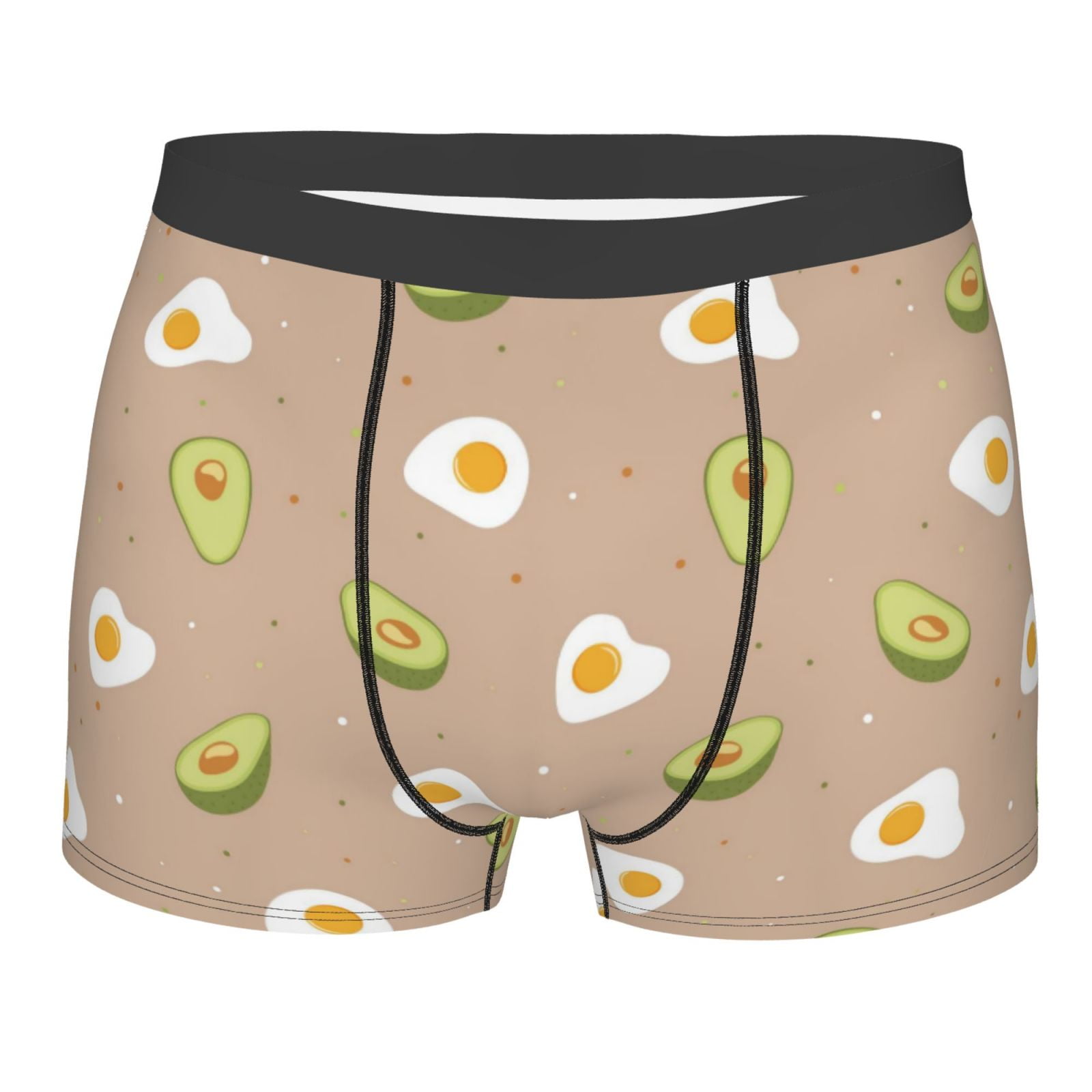 Junzan Egg And Avocado Mens Underwear Boxer Briefs For Men’s - Medium ...