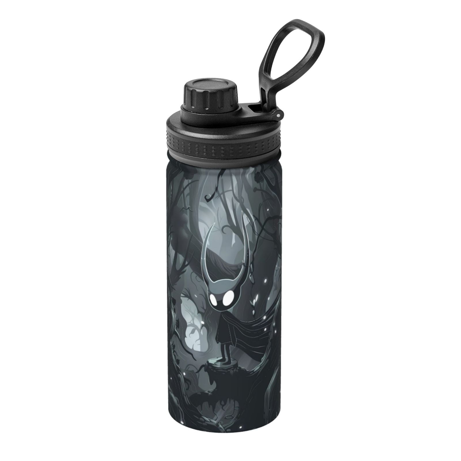 Junzan Forest Black Ghost Warrior Pattern 18OZ Stainless Steel Sports ...
