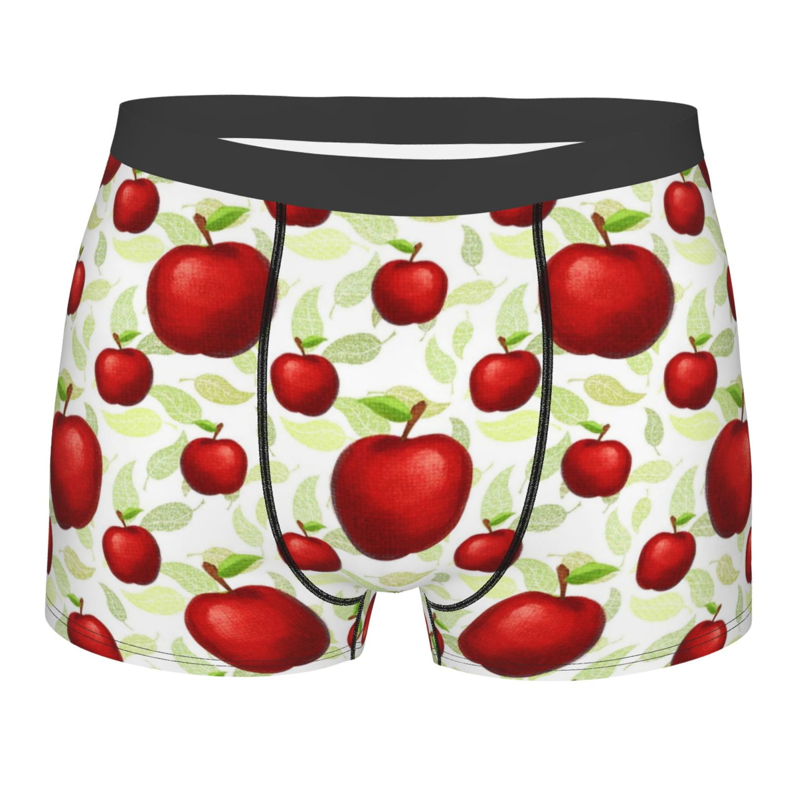 Junzan Fruit Apples Mens Underwear Boxer Briefs For Men’s - Large ...