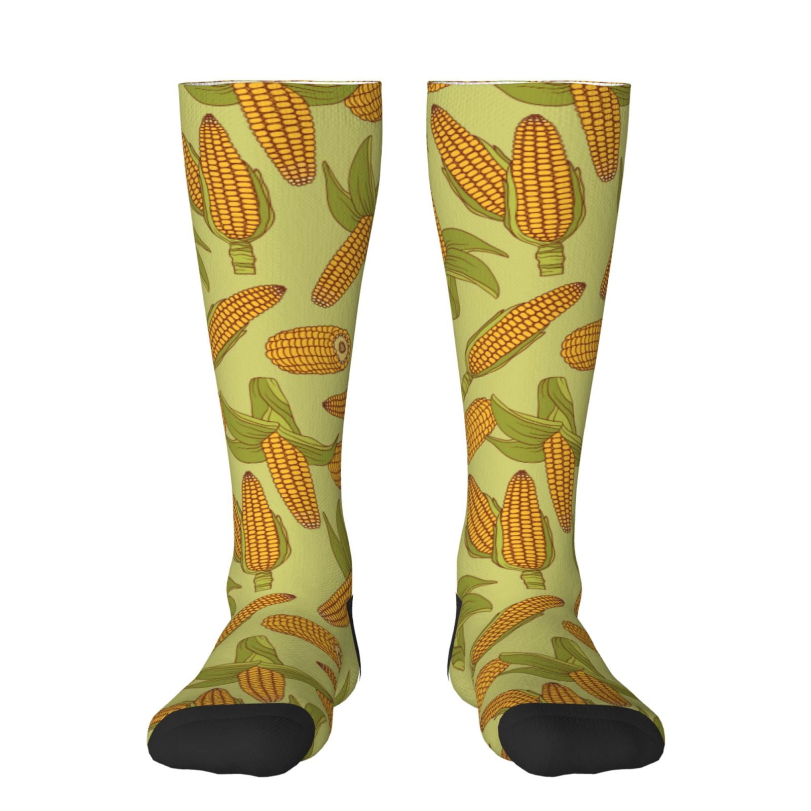 Junzan Fun Novelty Knee Warmer High Socks Corn Design - Walmart.com