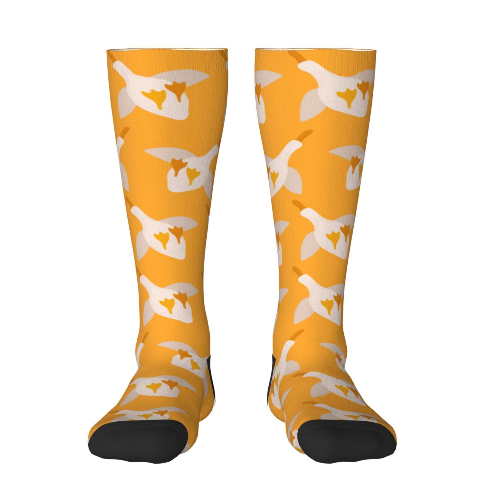 Junzan Fun Novelty Knee Warmer High Socks Flying Ducks Design - Walmart.com