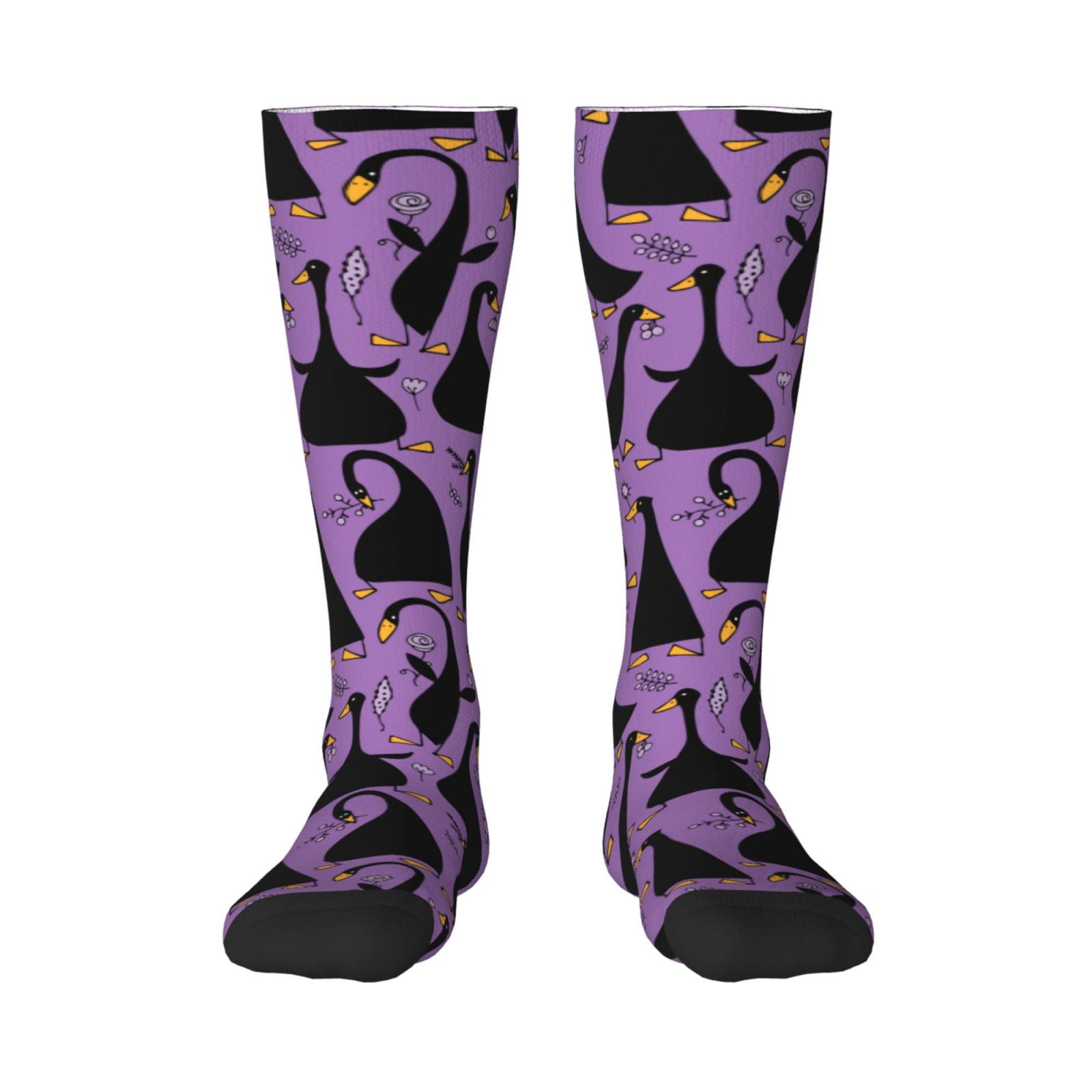 Junzan Fun Novelty Knee Warmer High Socks Funny Goose Design - Walmart.com