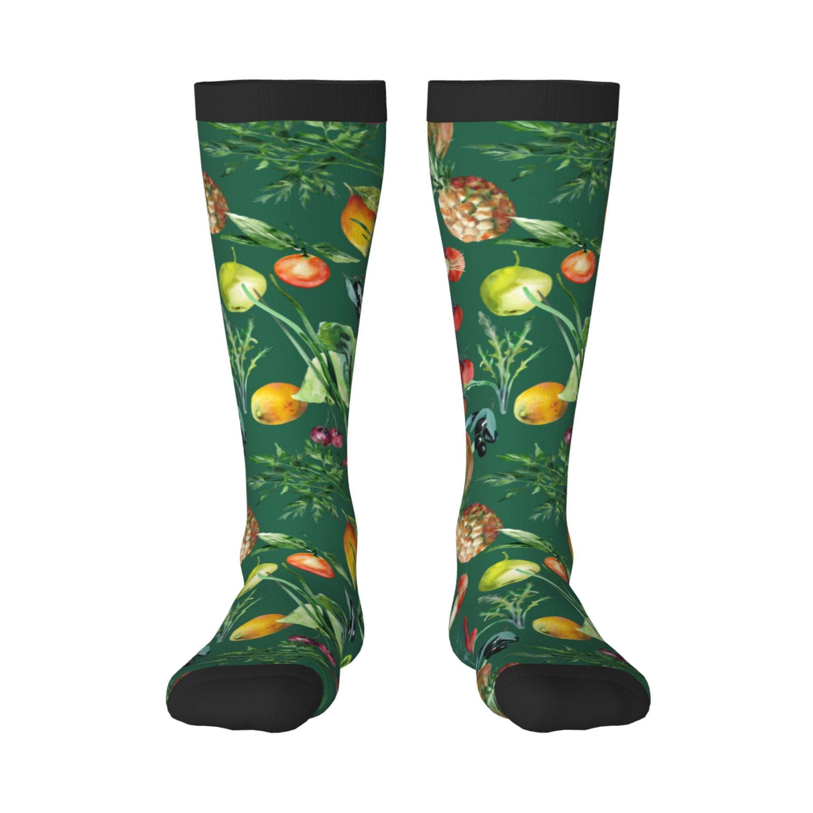 Junzan Fun Novelty Knee Warmer High Socks Vegan Design - Walmart.com
