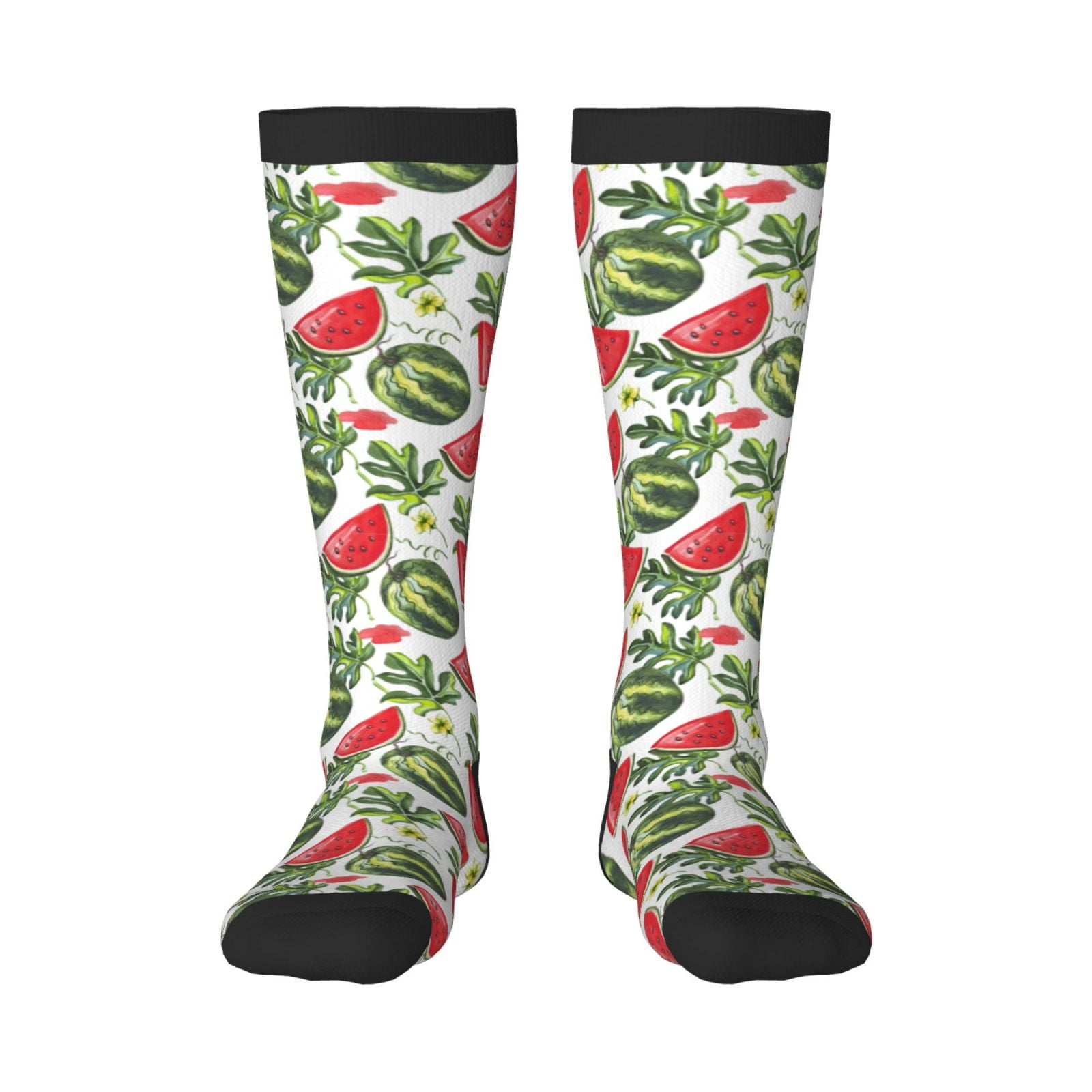 Junzan Fun Novelty Knee Warmer High Socks Watermelons Design - Walmart.com