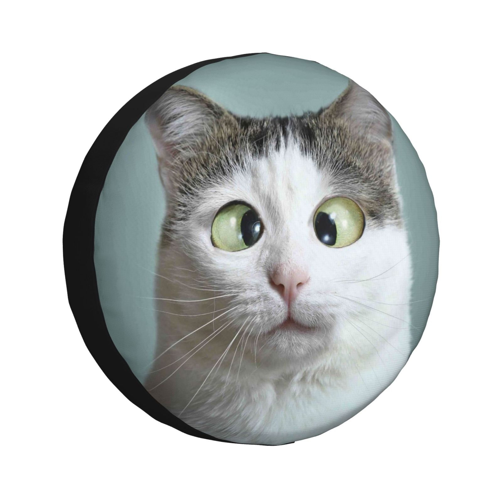 Junzan Funny Cat Tire Cover Wheel Protector for Truck SUV Trailer ...