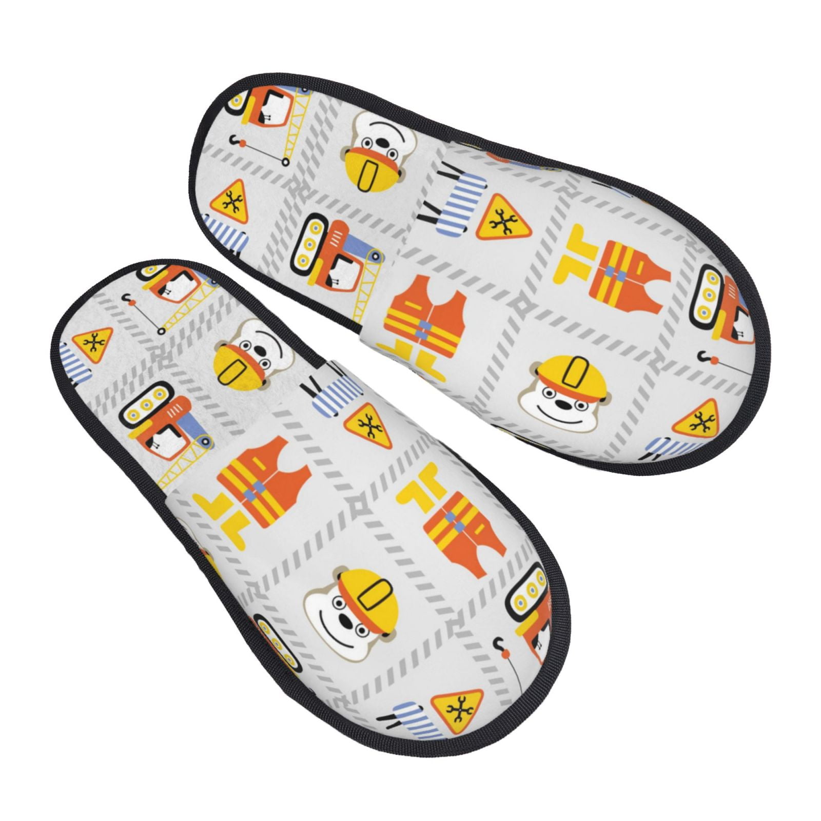 Junzan Fuzzy Feet Slippers For Women,House Shoes Non Slip Indoor ...