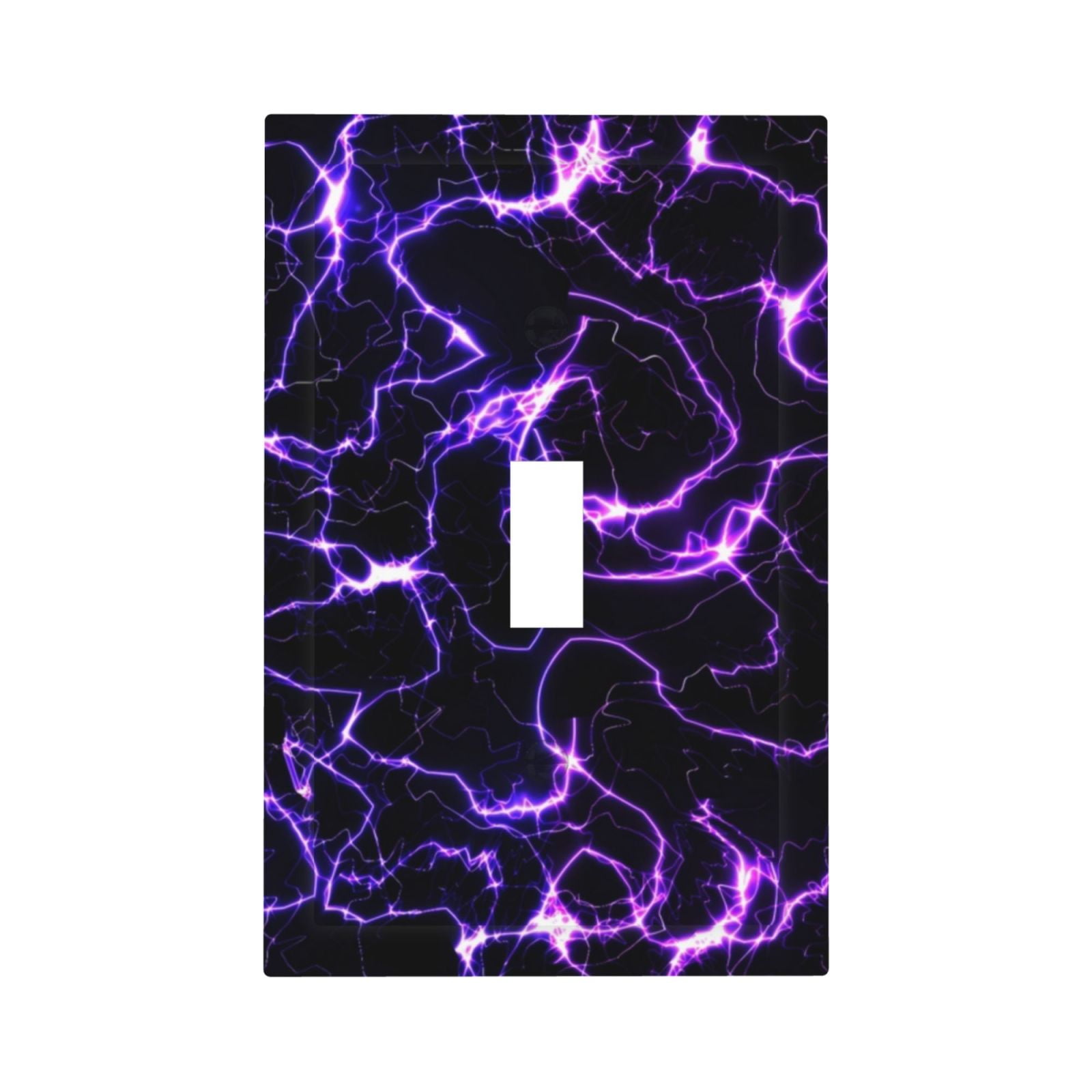 Junzan Galaxy Lightning for Electrical Outlet Covers, 5" x 3" Electric ...