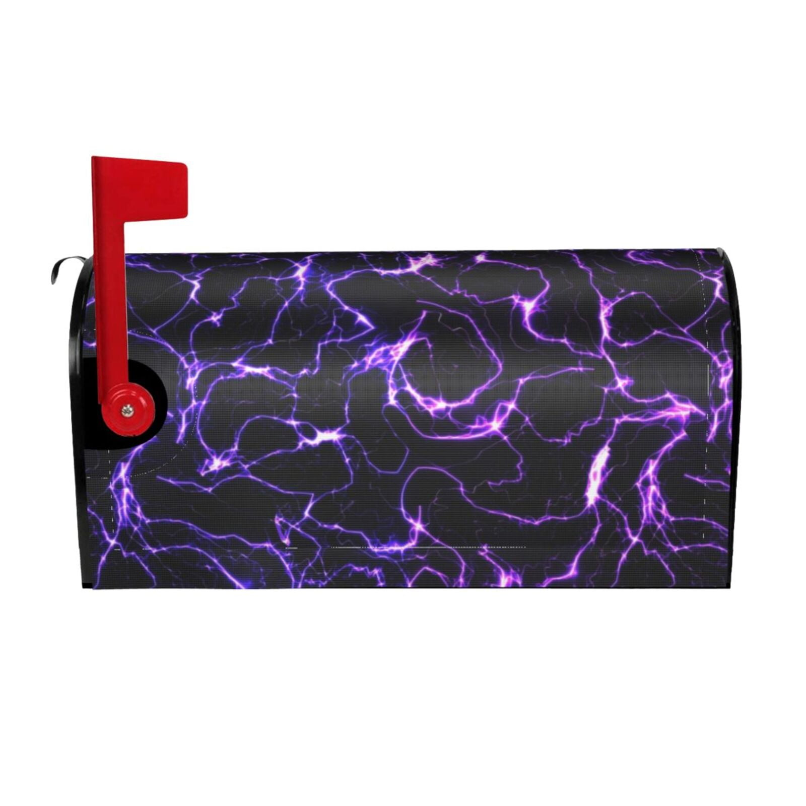 Junzan Galaxy Lightning Pattern Mailbox Covers,Magnetic Mailbox ...