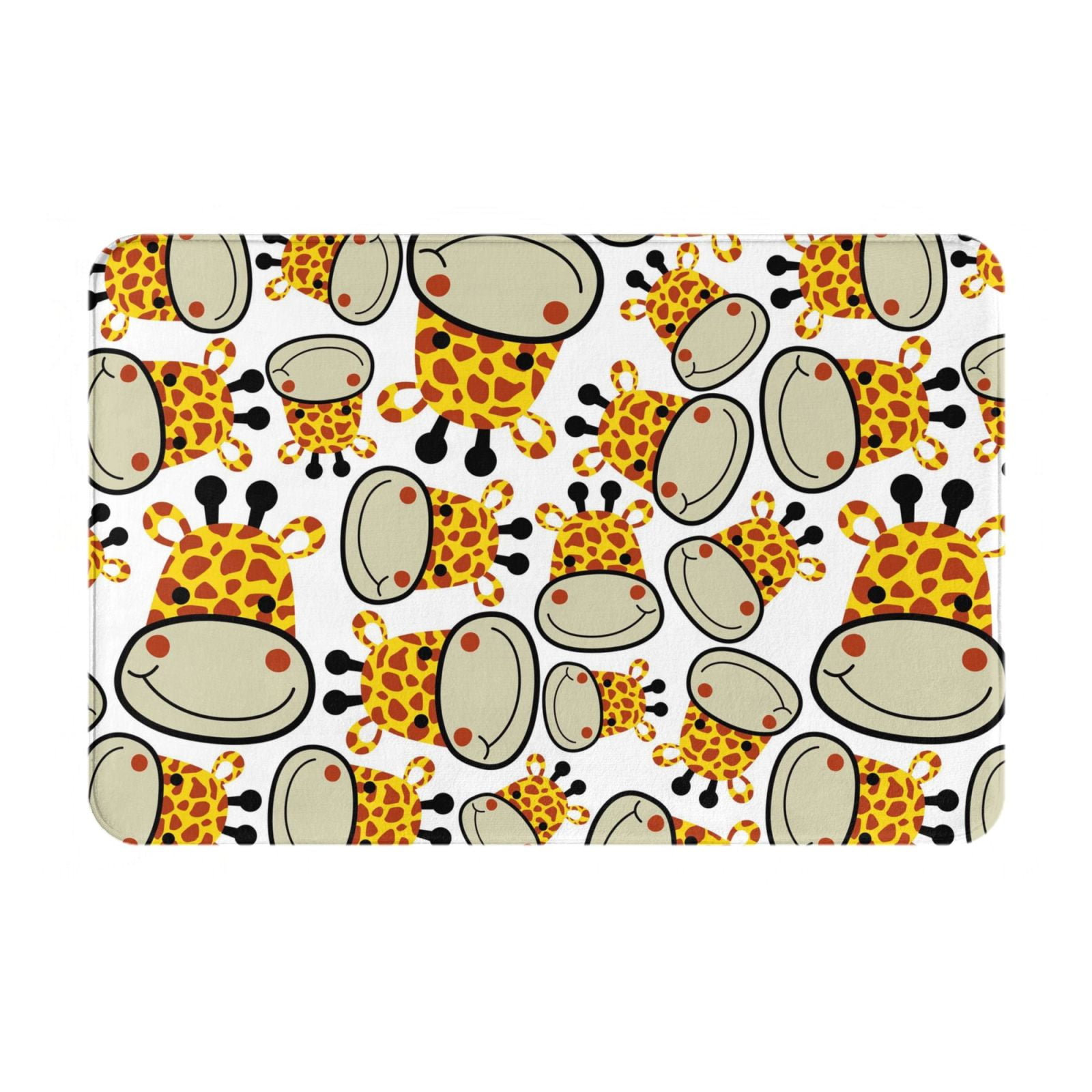 Junzan Giraffes Head ,Cartoon Giraffes Custom Funny Welcome Doormat ...