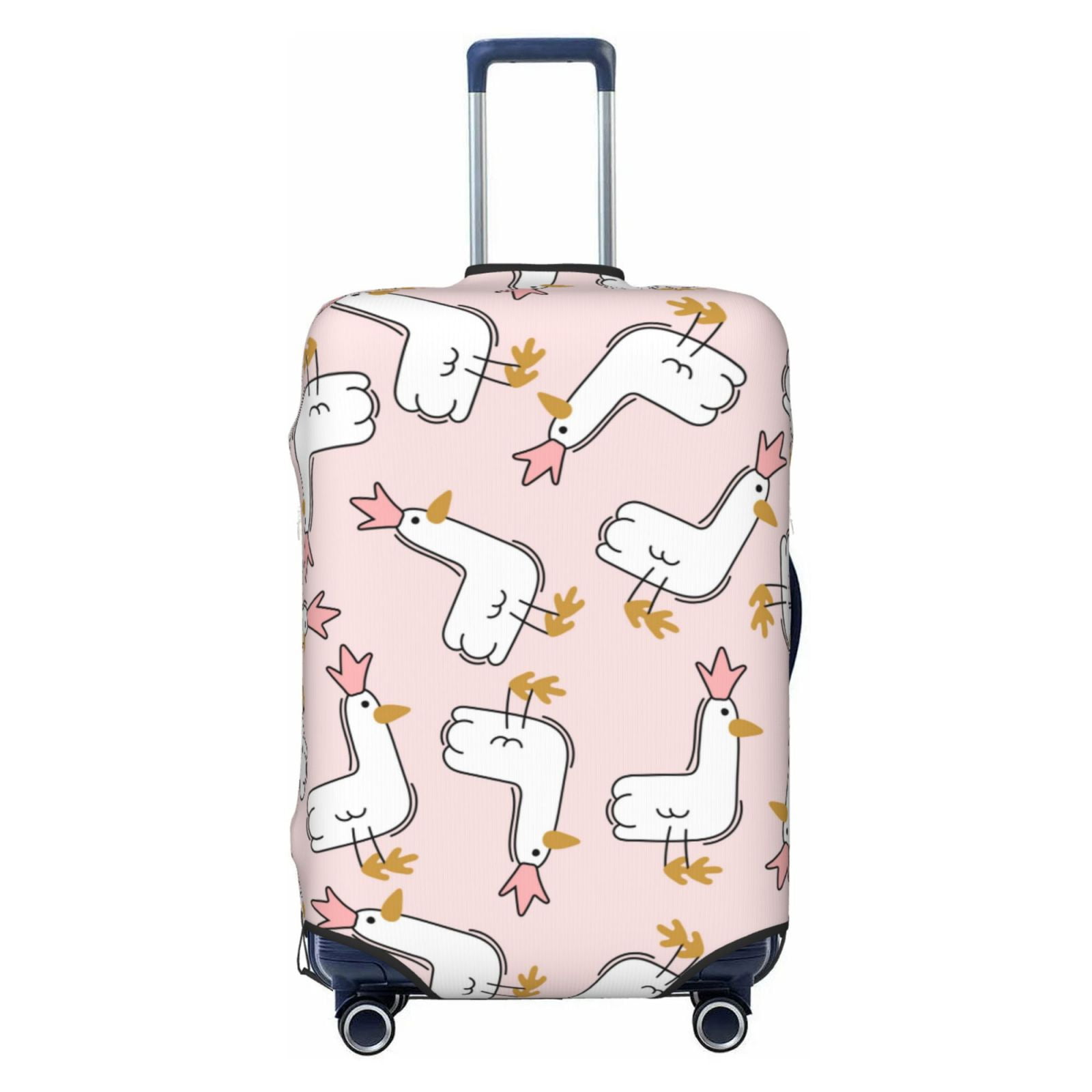 Junzan Goose Queen Print Washable Luggage Cover - Fashion Suitcase ...