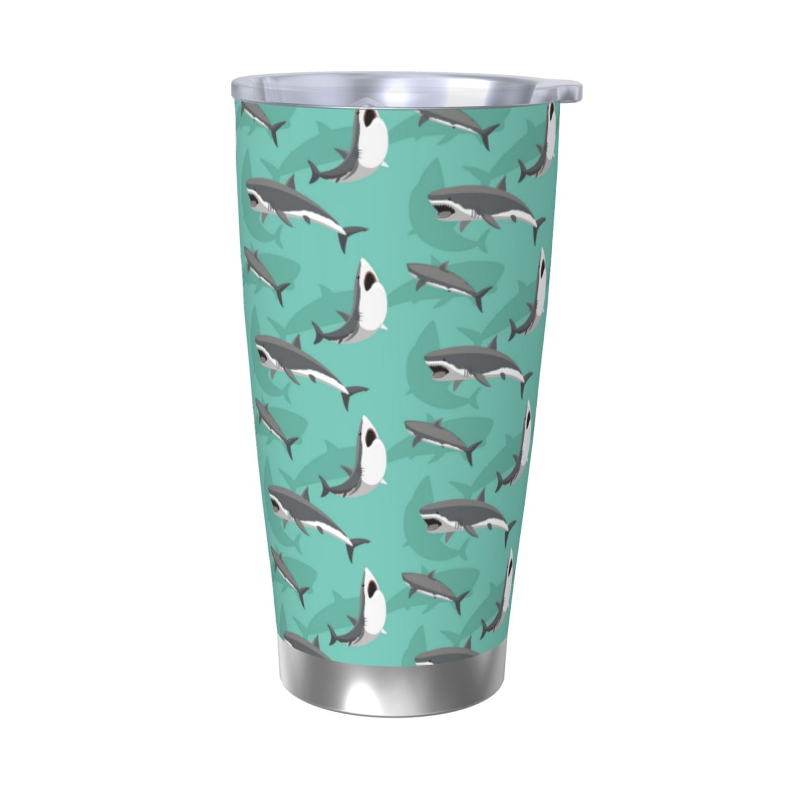 Junzan Great White Shark for 20oz Stainless Steel Insulated Car Cup ...
