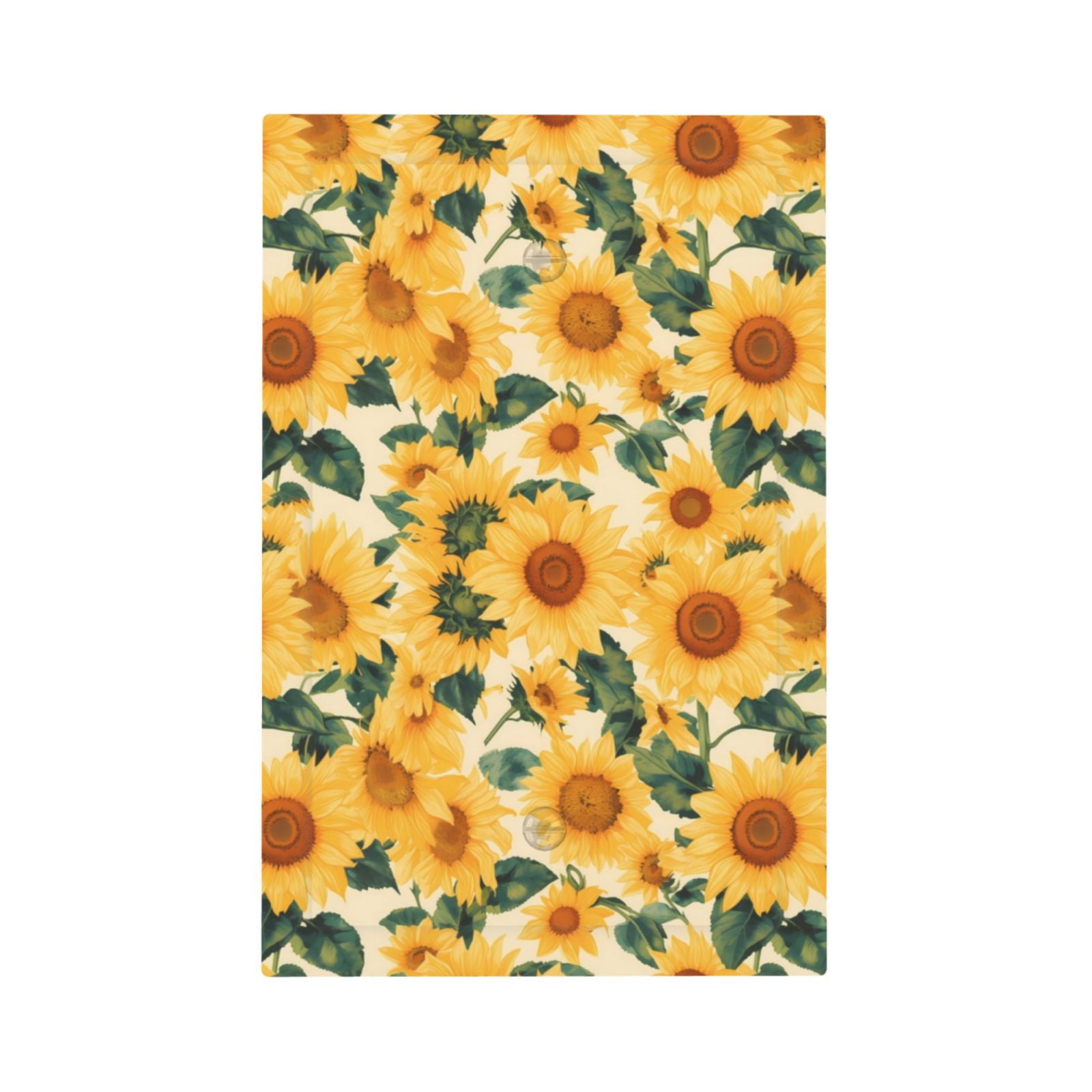 Junzan Green Leaf Sunflower for Electrical Outlet Covers, 5" x 3 ...