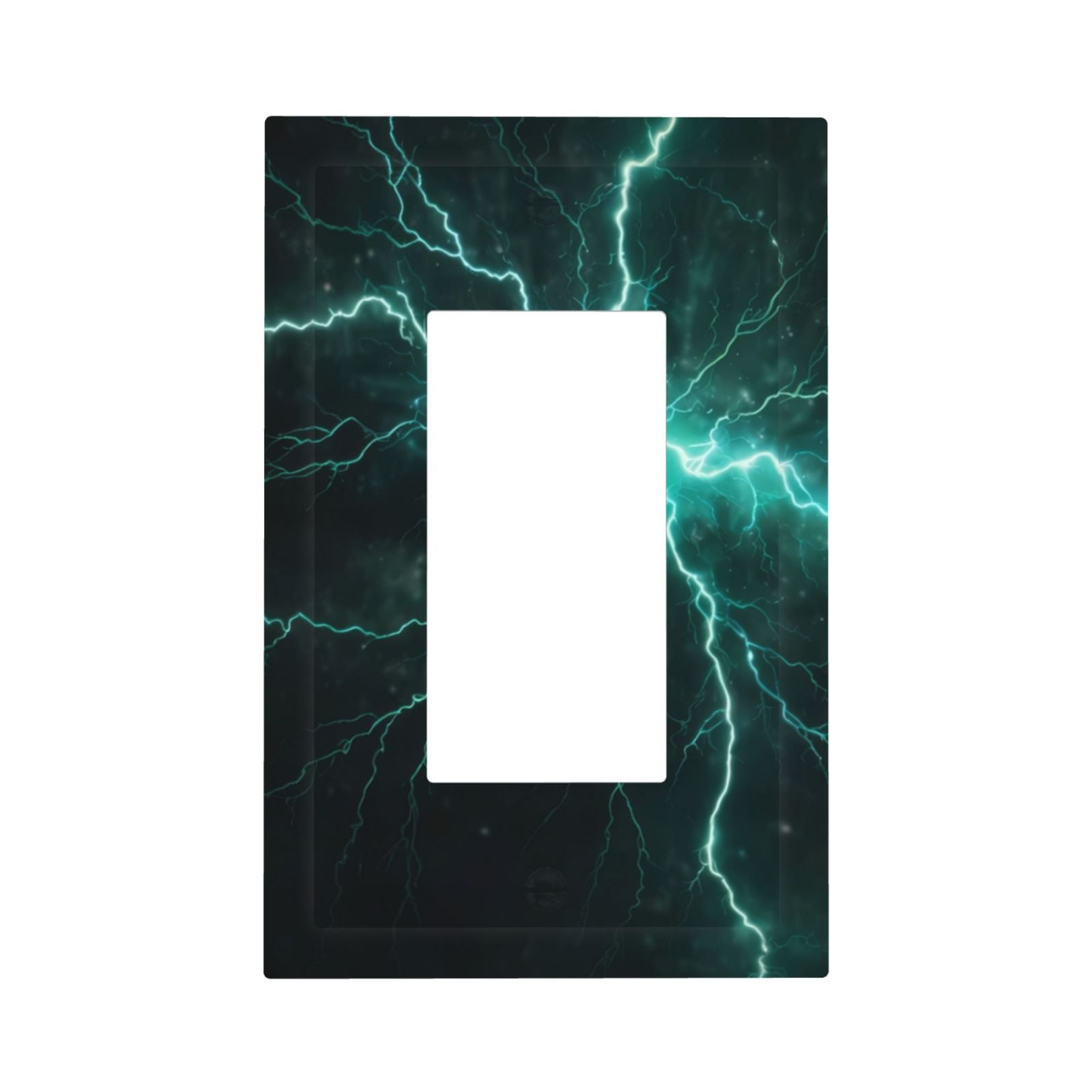 Junzan Green Lightning Flash for Electrical Outlet Covers, 5" x 3 ...
