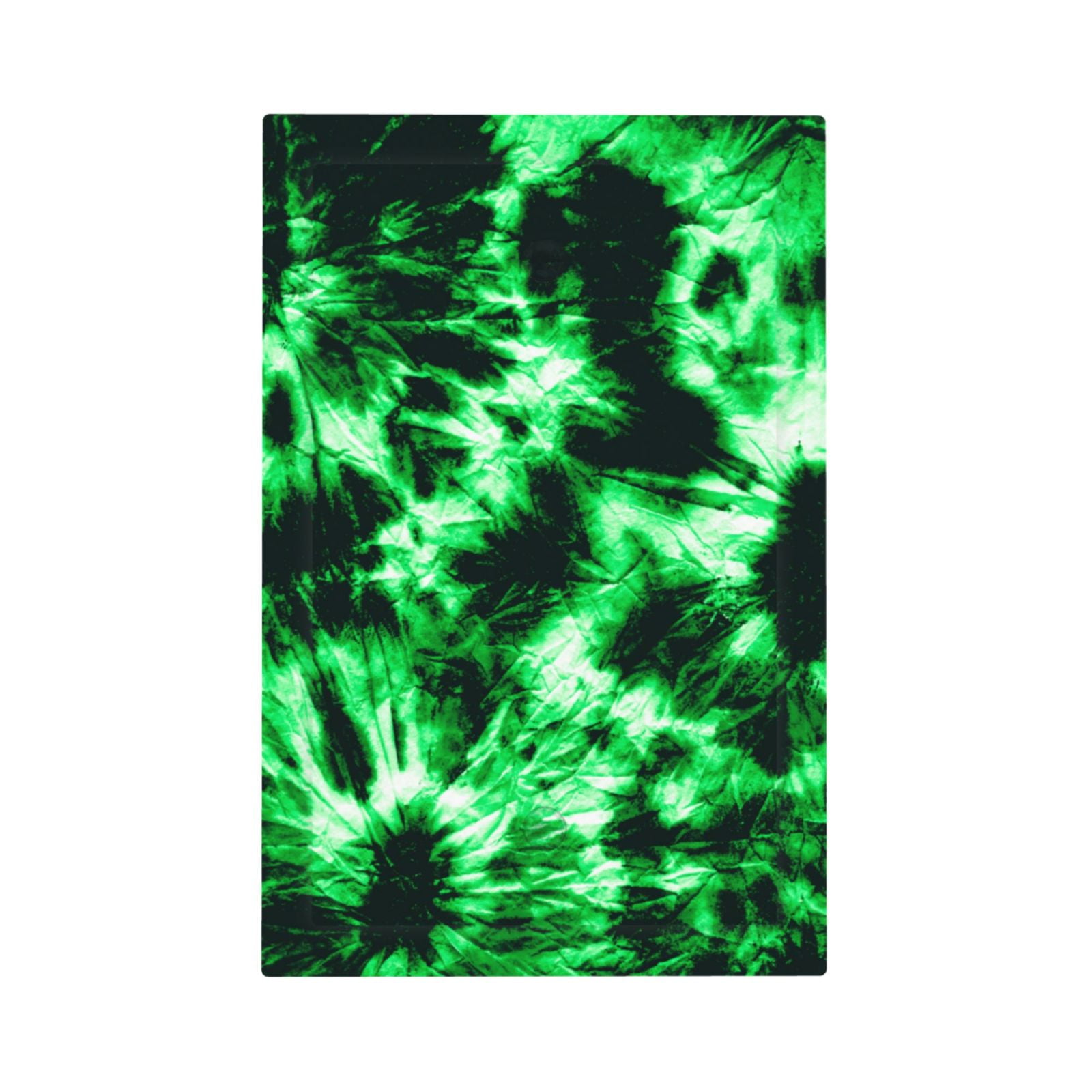 Junzan Green Tie Dye for Electrical Outlet Covers, 5" x 3" Electric ...