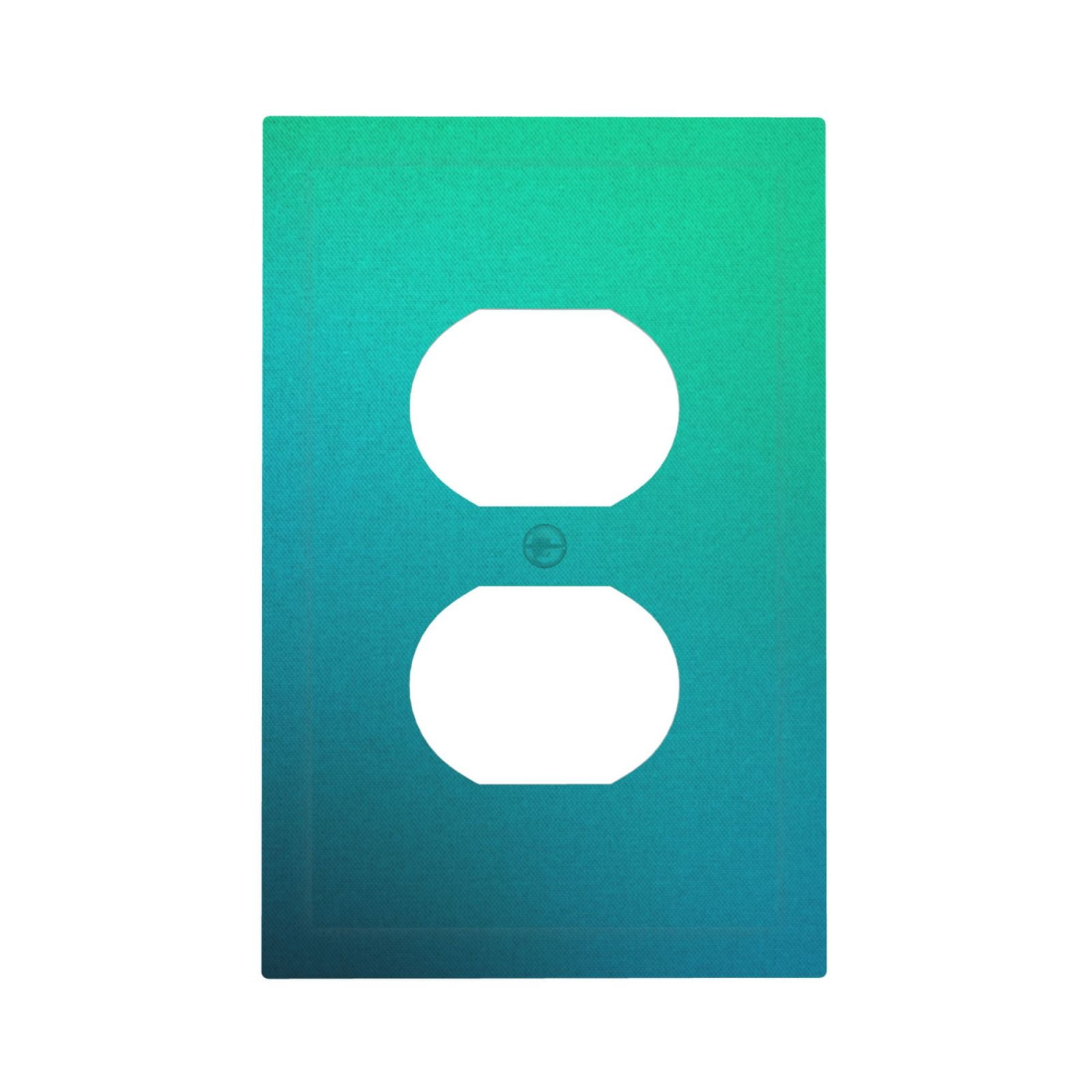 Junzan Green Turquoise Teal for Electrical Outlet Covers, 5" x 3 ...