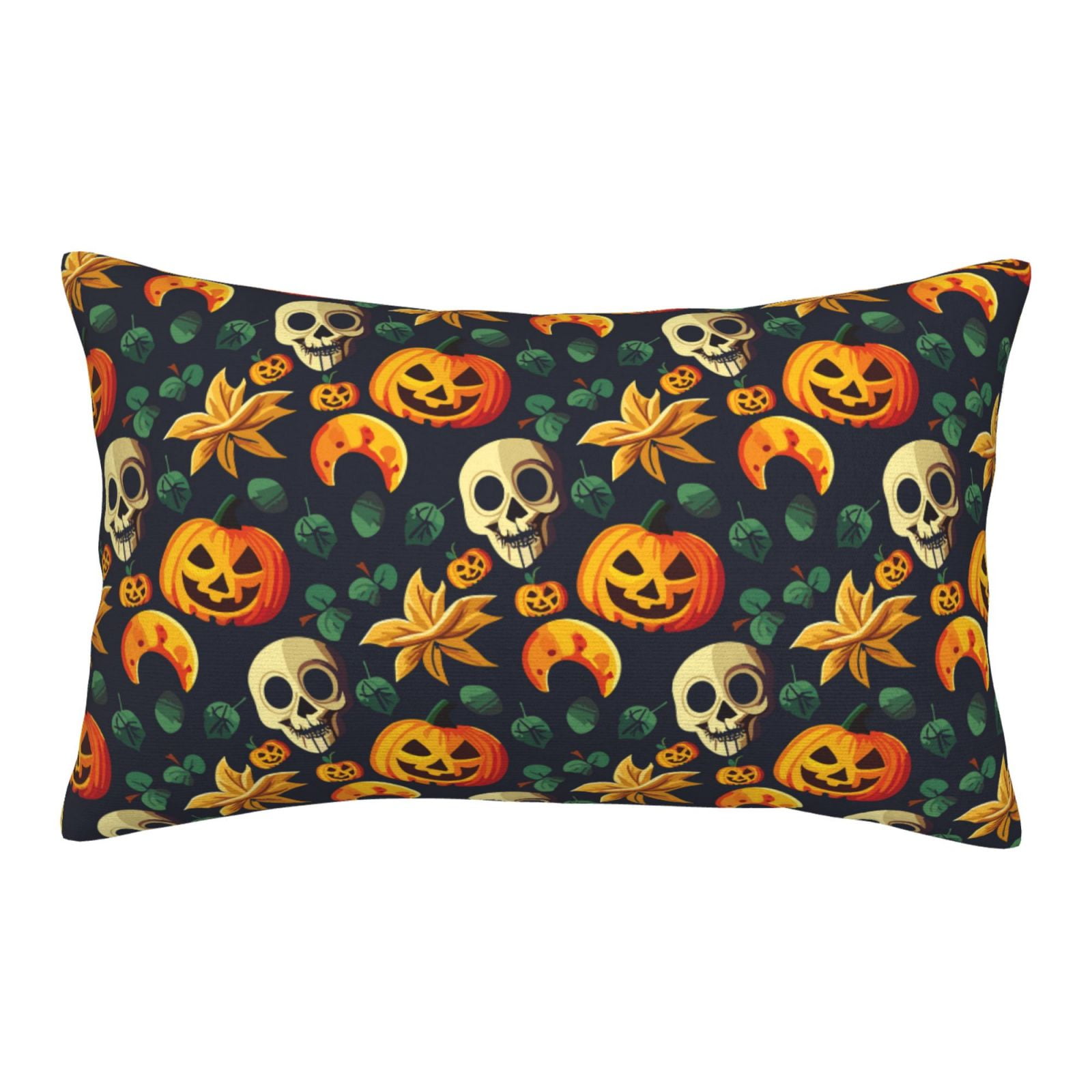 Junzan Halloween Skull Pillow Cases Standard Size, With Envelope ...