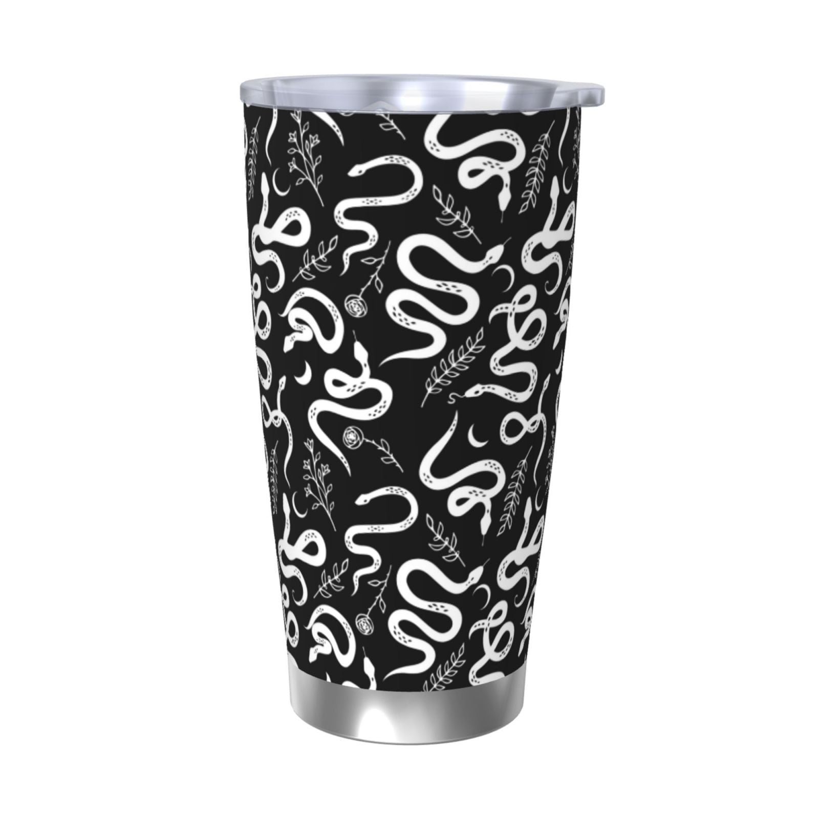 Junzan Hand Drawn Snake for 20oz Stainless Steel Insulated Car Cup with ...