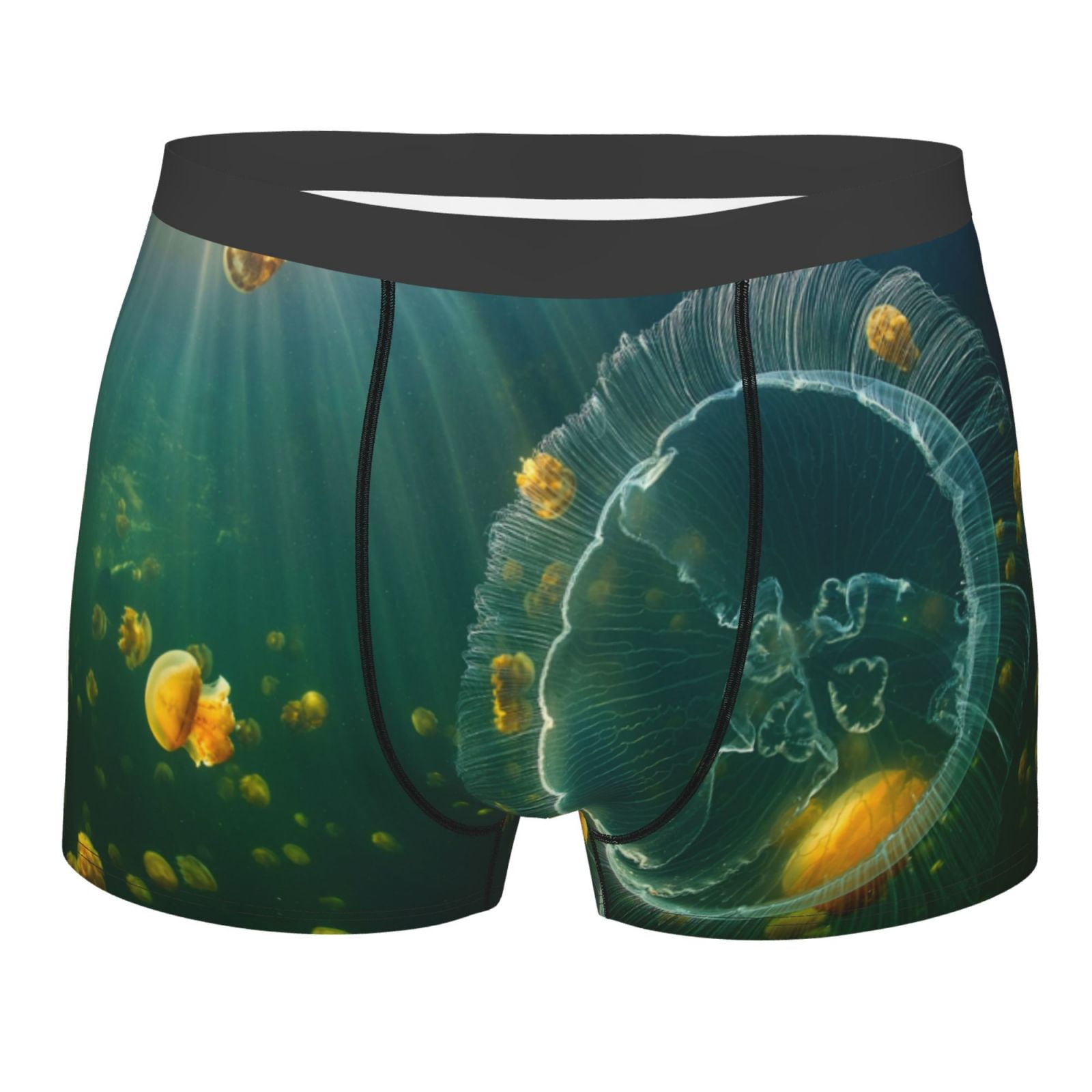 Junzan Jelly Fish Mens Underwear Boxer Briefs For Men’s - Medium ...