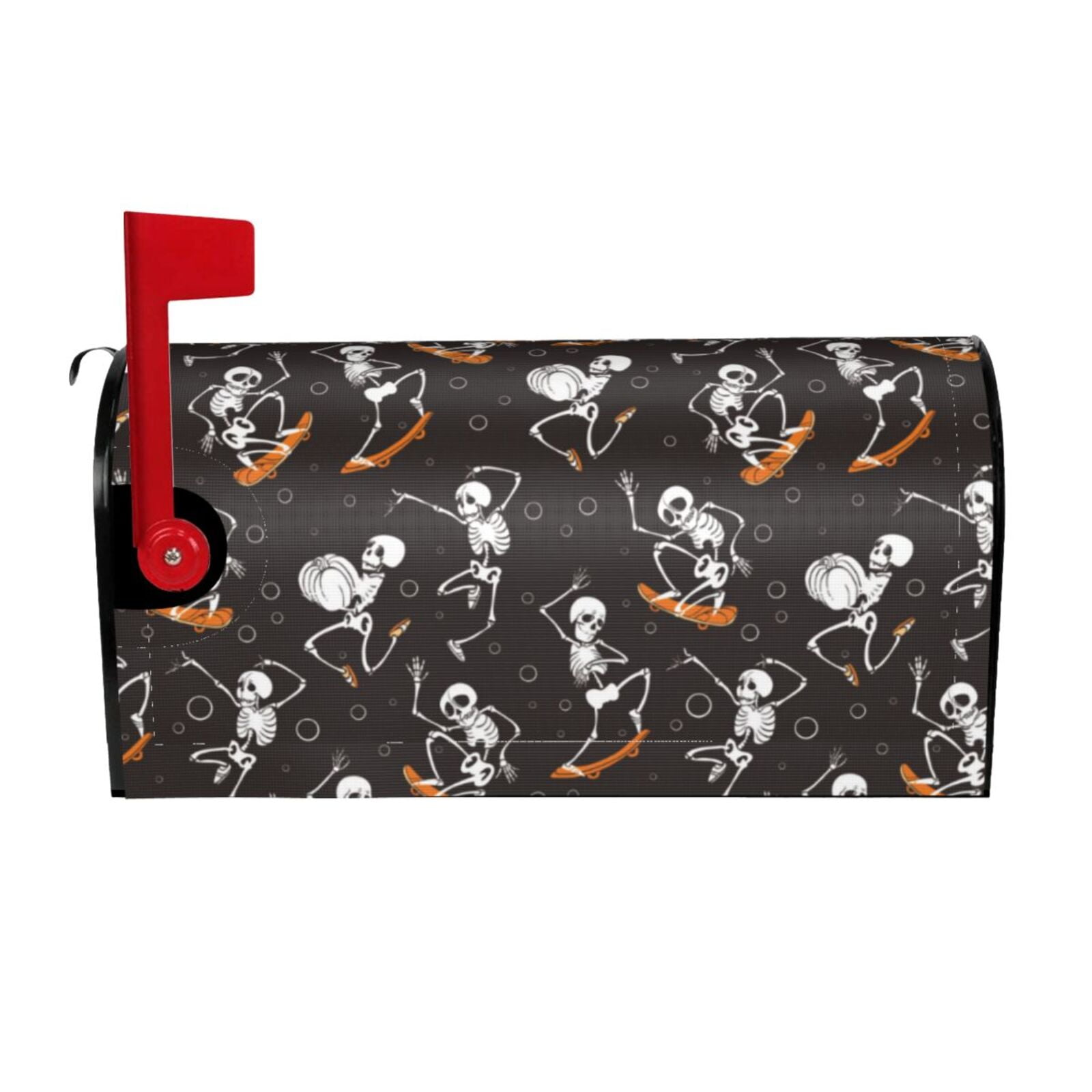 Junzan Jumping Skull Pattern Mailbox Covers,Magnetic Mailbox Waterproof ...