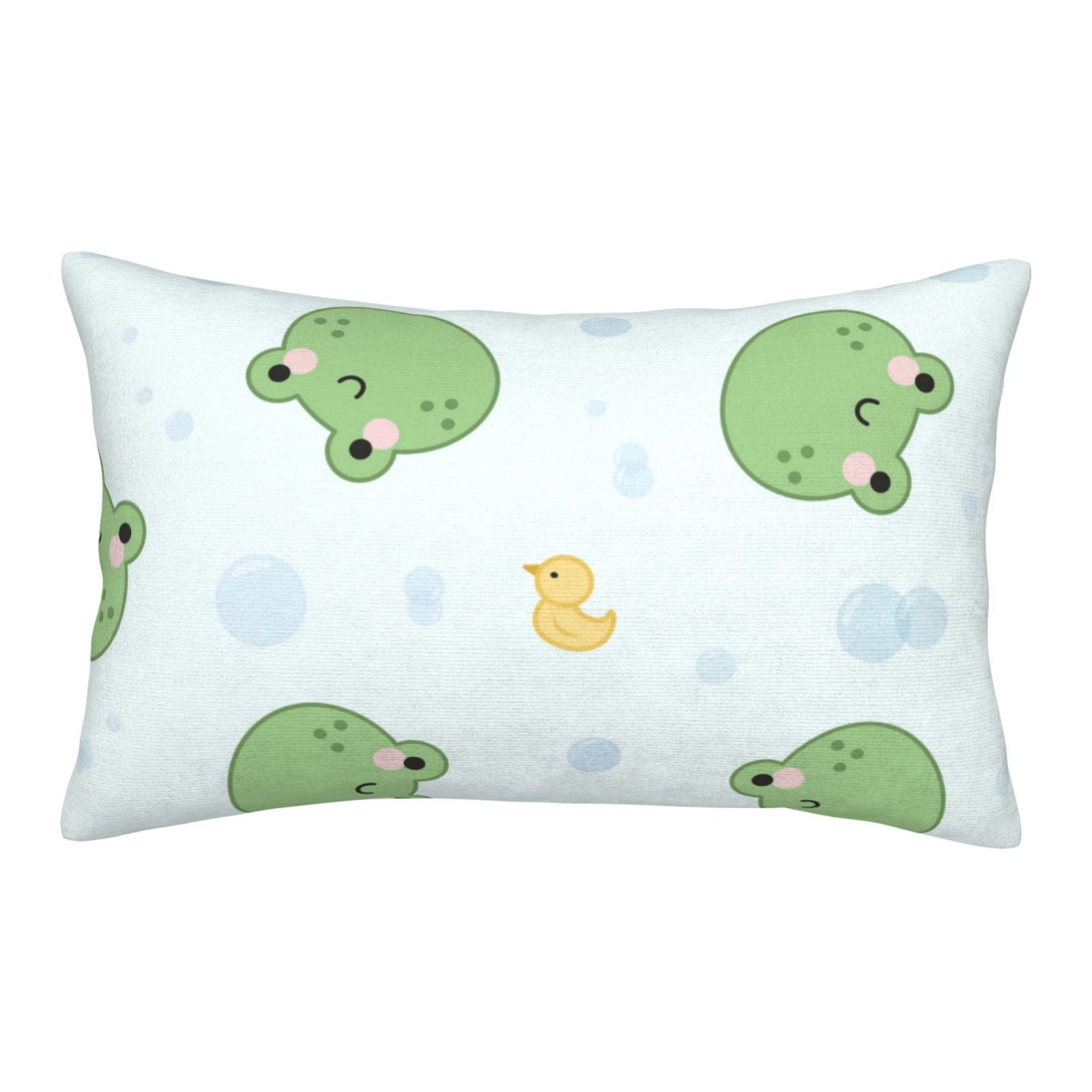 Junzan Kawaii Frogs Pillow Cases Standard Size, With Envelope Closure ...
