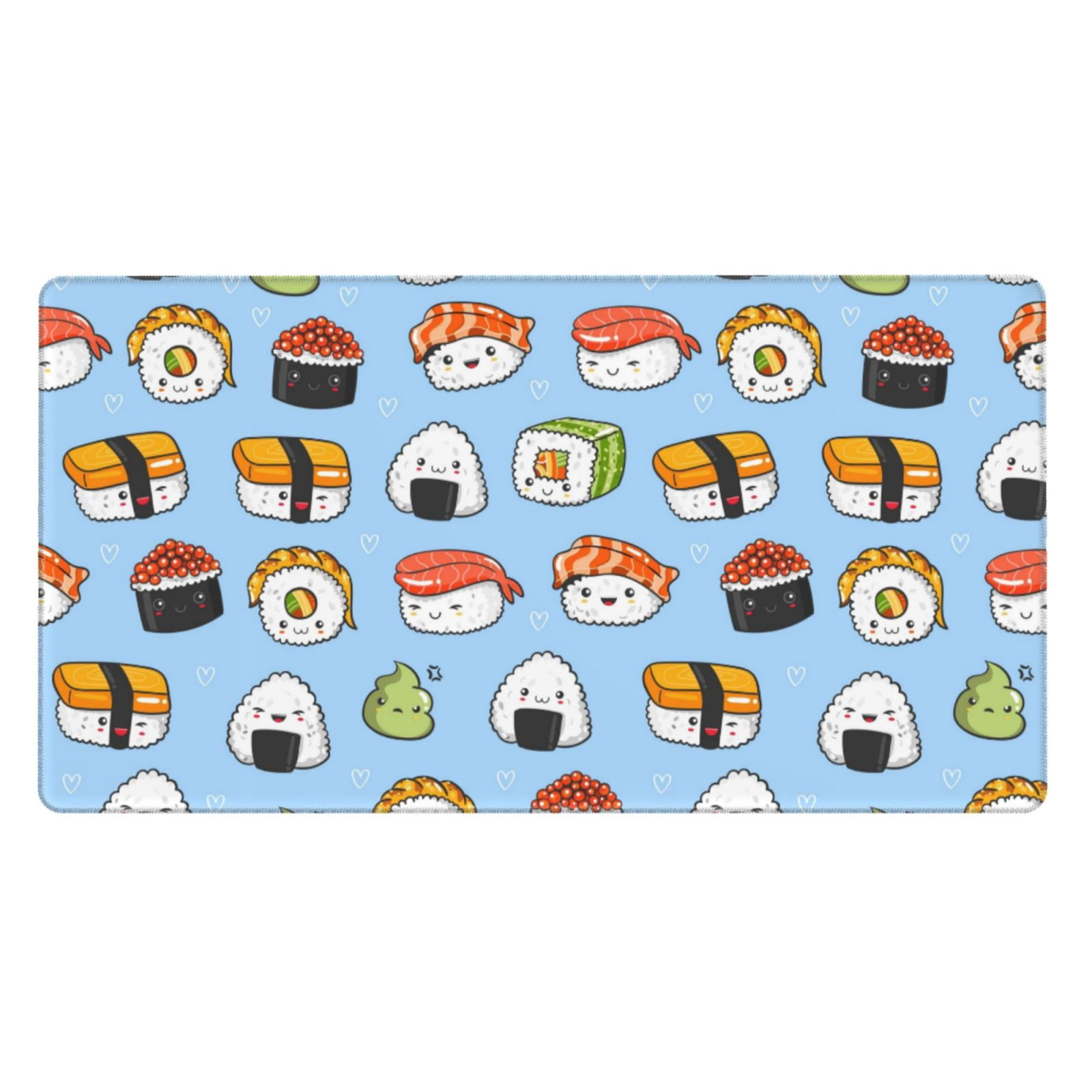 Junzan Kawaii Sushi (2) Extra Large Mouse Pad For Boys Girl Men Women ...