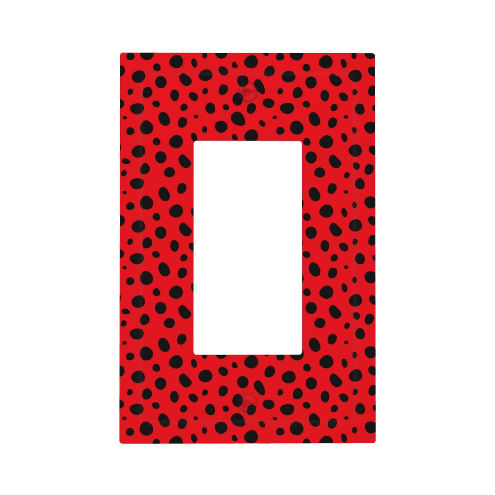 Junzan Ladybug Dotted for Electrical Outlet Covers, 5" x 3" Electric ...