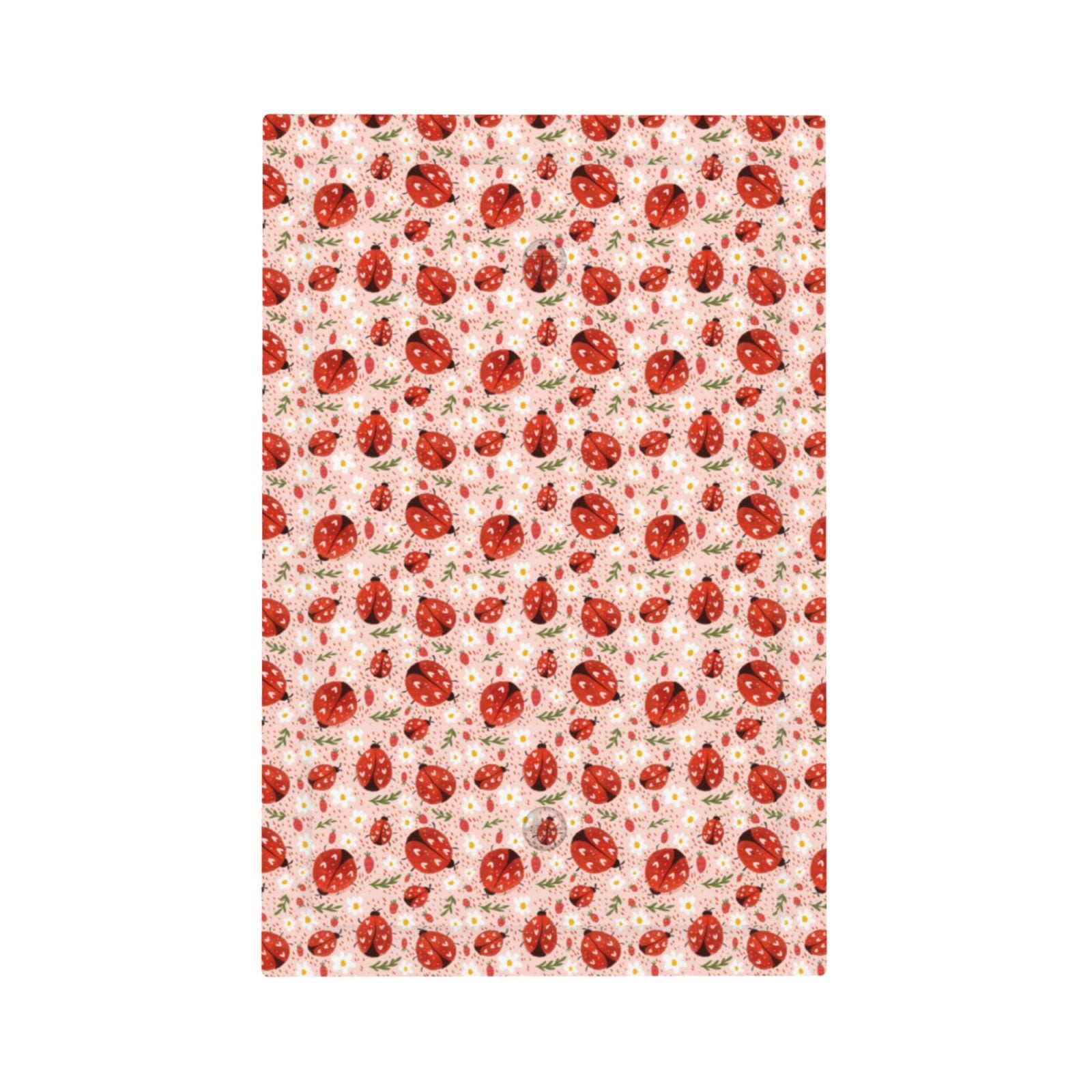 Junzan Ladybugs With Heart Spots for Electrical Outlet Covers, 5" x 3 ...