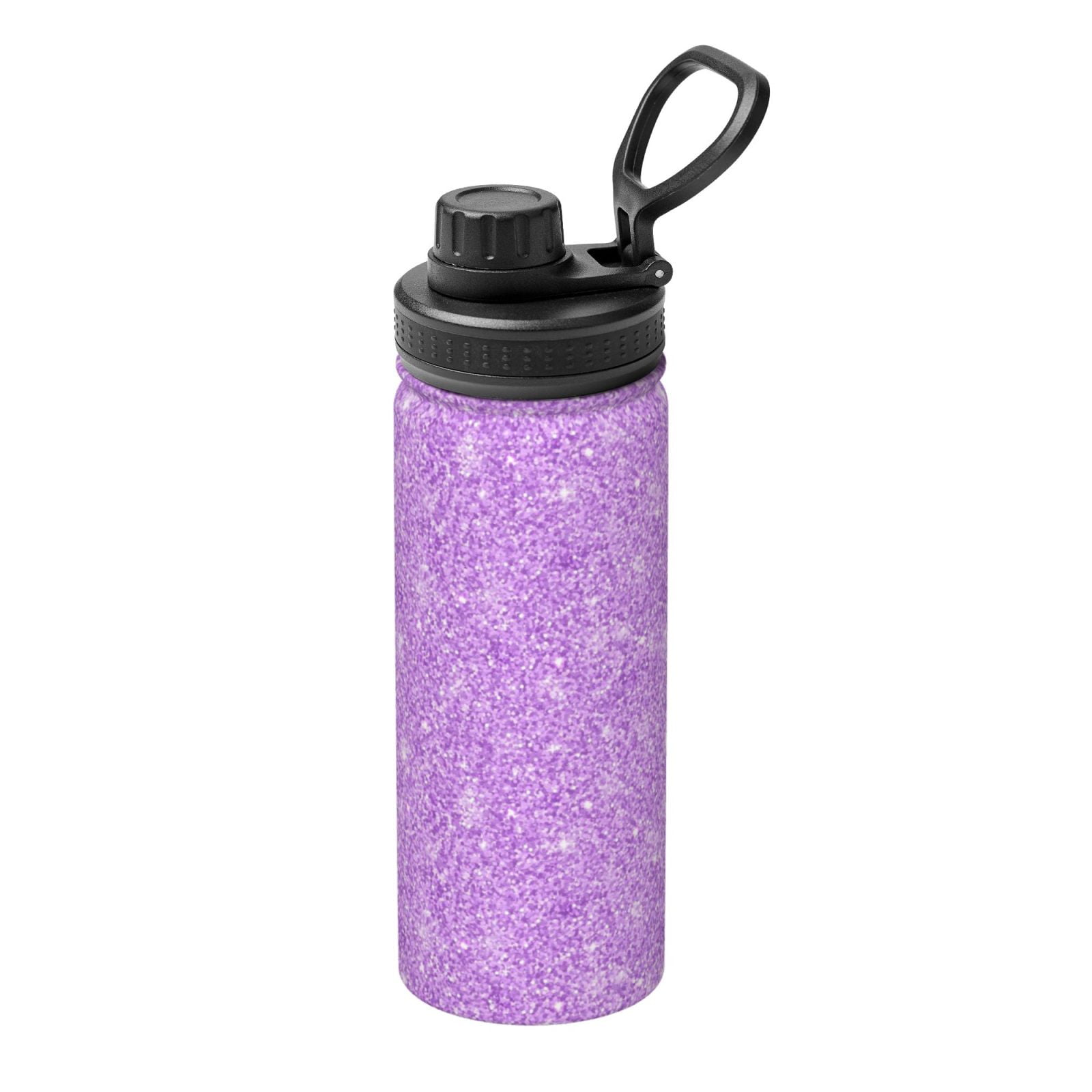 Junzan Lilac Glittering Pattern 18OZ Stainless Steel Sports Water Cup ...