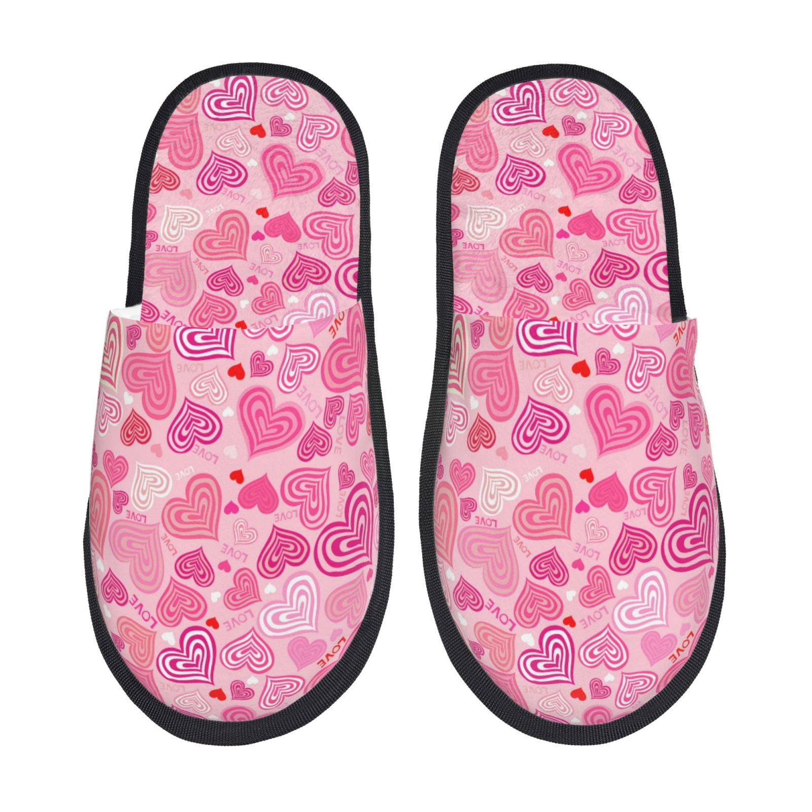 Junzan Love Fuzzy Feet Slippers for Women,House Shoes Non Slip Indoor ...