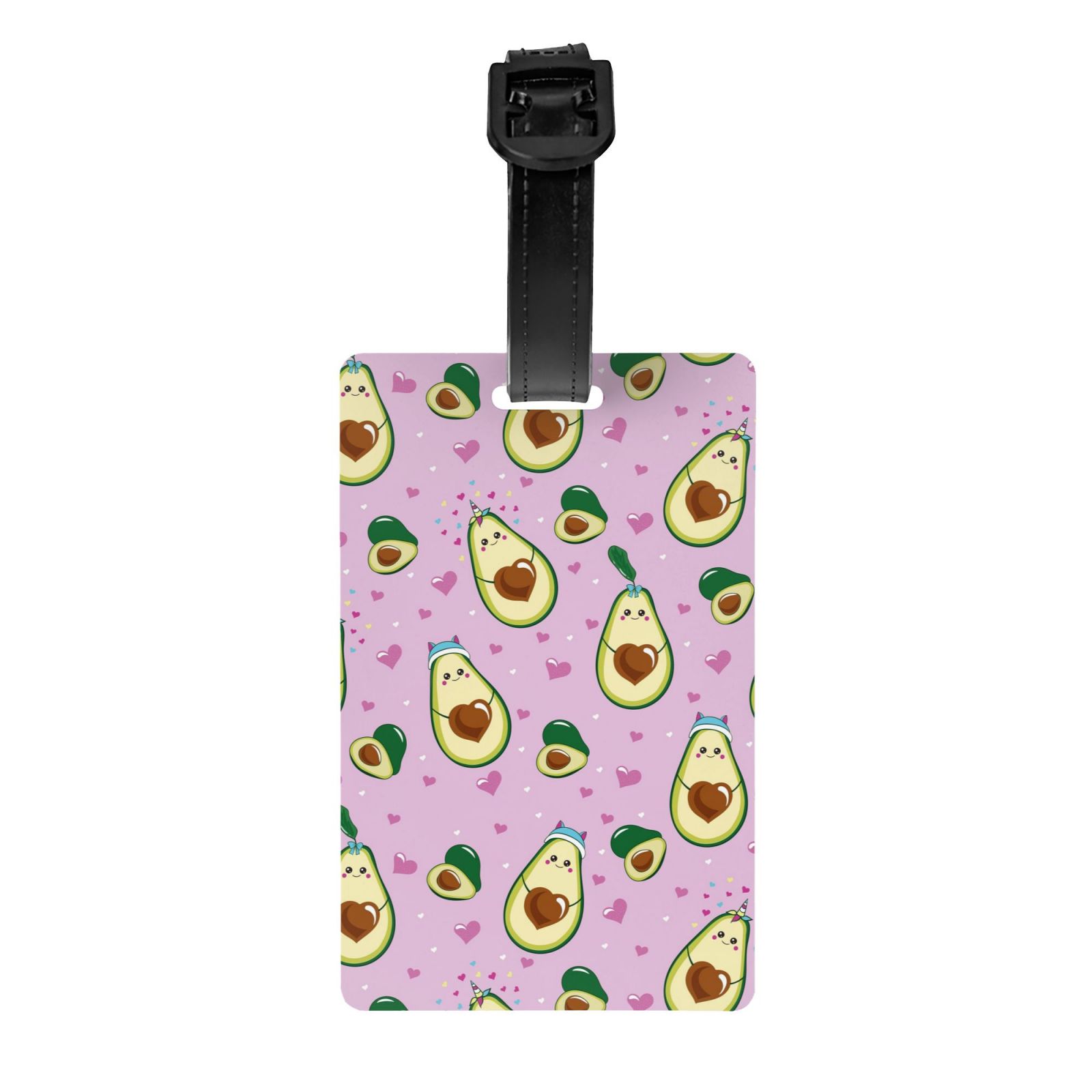 Junzan Luggage Tag For Suitcase Different Avocados Print Luggage Tag ...