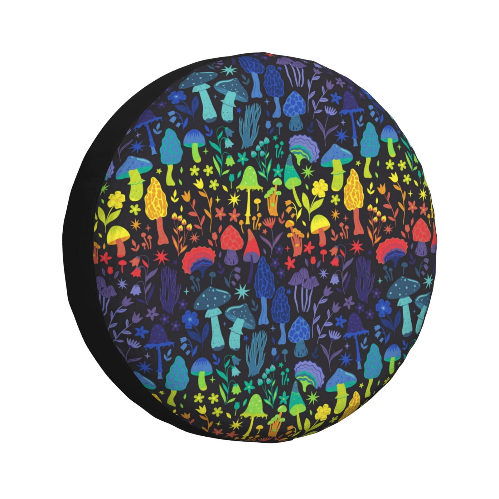 Junzan Magical Mushrooms And Flowers Tire Cover Wheel Protector For ...