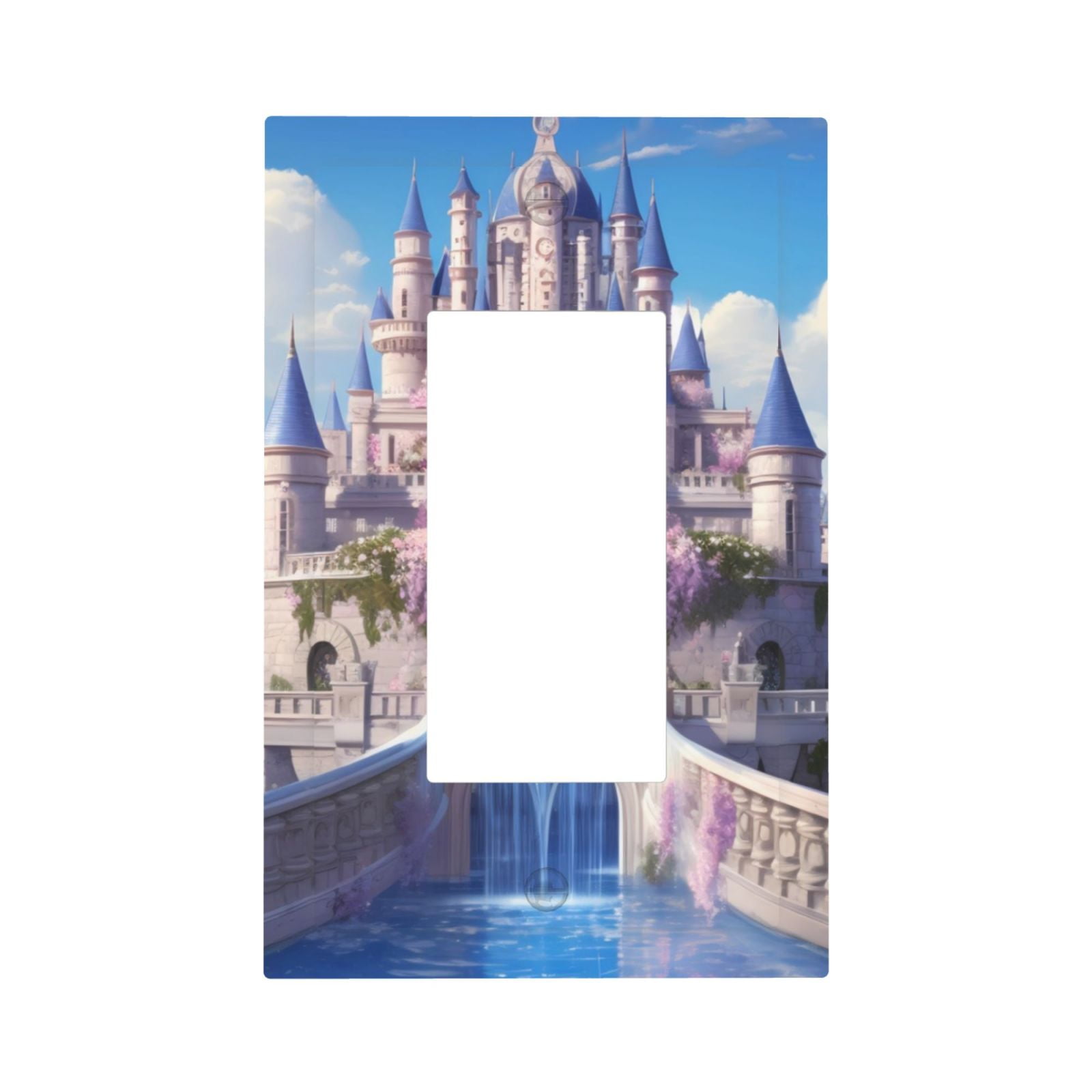 Junzan Majestic Fantasy Castle for Electrical Outlet Covers, 5" x 3 ...