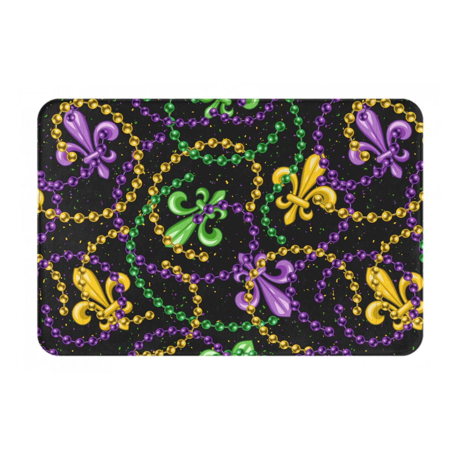 Junzan Mardi Gras6 Custom Funny Welcome Doormat Personalized Door Mats ...
