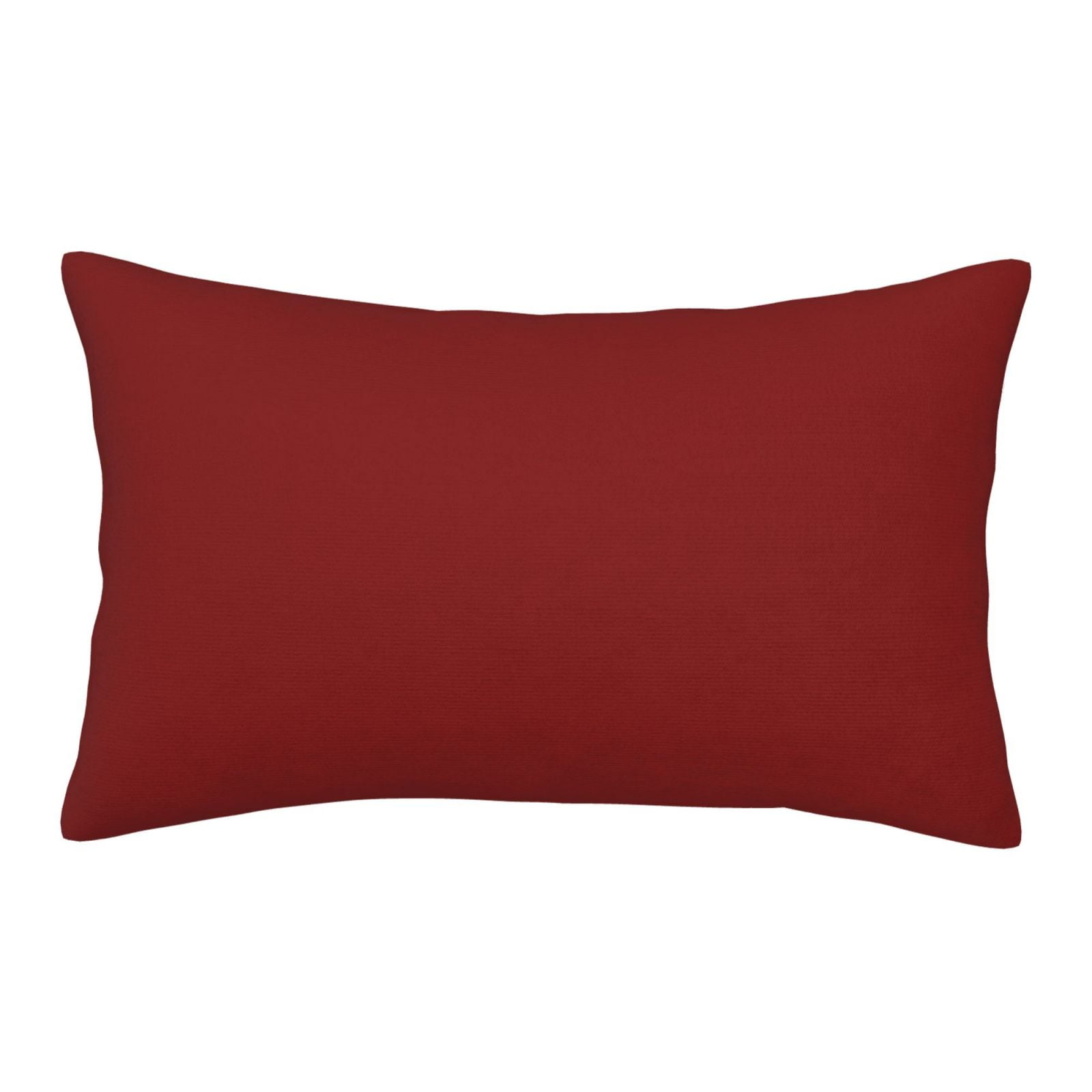 Junzan Maroon Pillow Cases Standard Size, with Envelope Closure Bed Pillow Cases,20"X30 ...