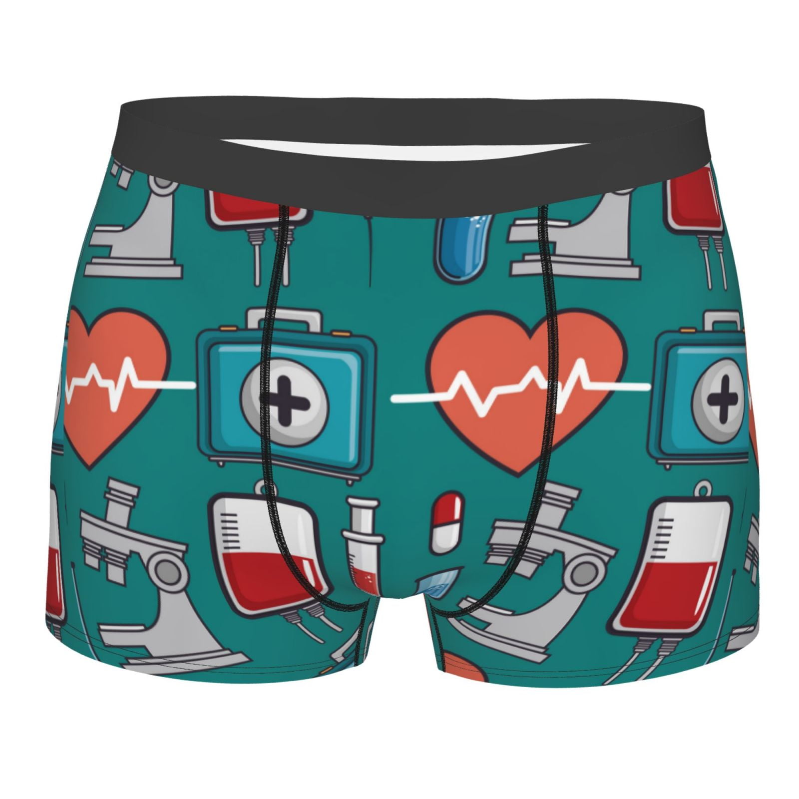 Junzan Medical Elements Mens Underwear Boxer Briefs For Men’s - Medium ...
