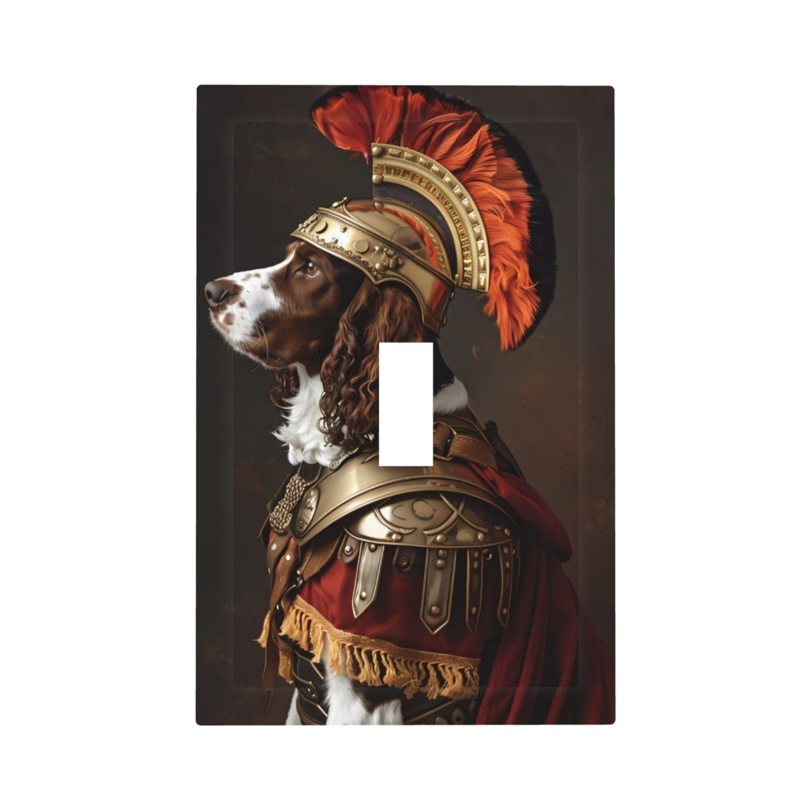 Junzan Medieval Knight Dog for Electrical Outlet Covers, 5" x 3 ...