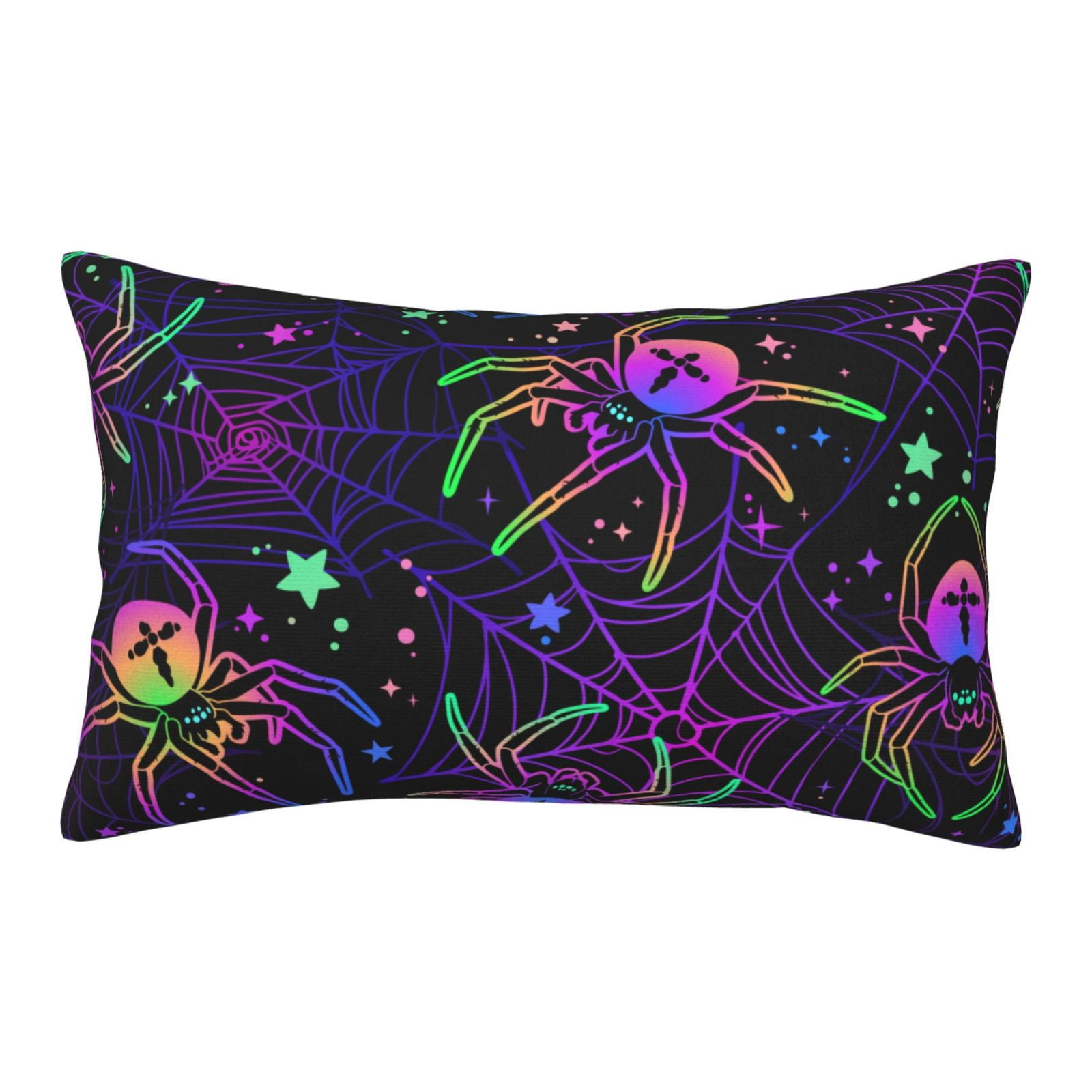 Junzan Multi-Colored Spiders Pillow Cases Standard Size, With Envelope ...