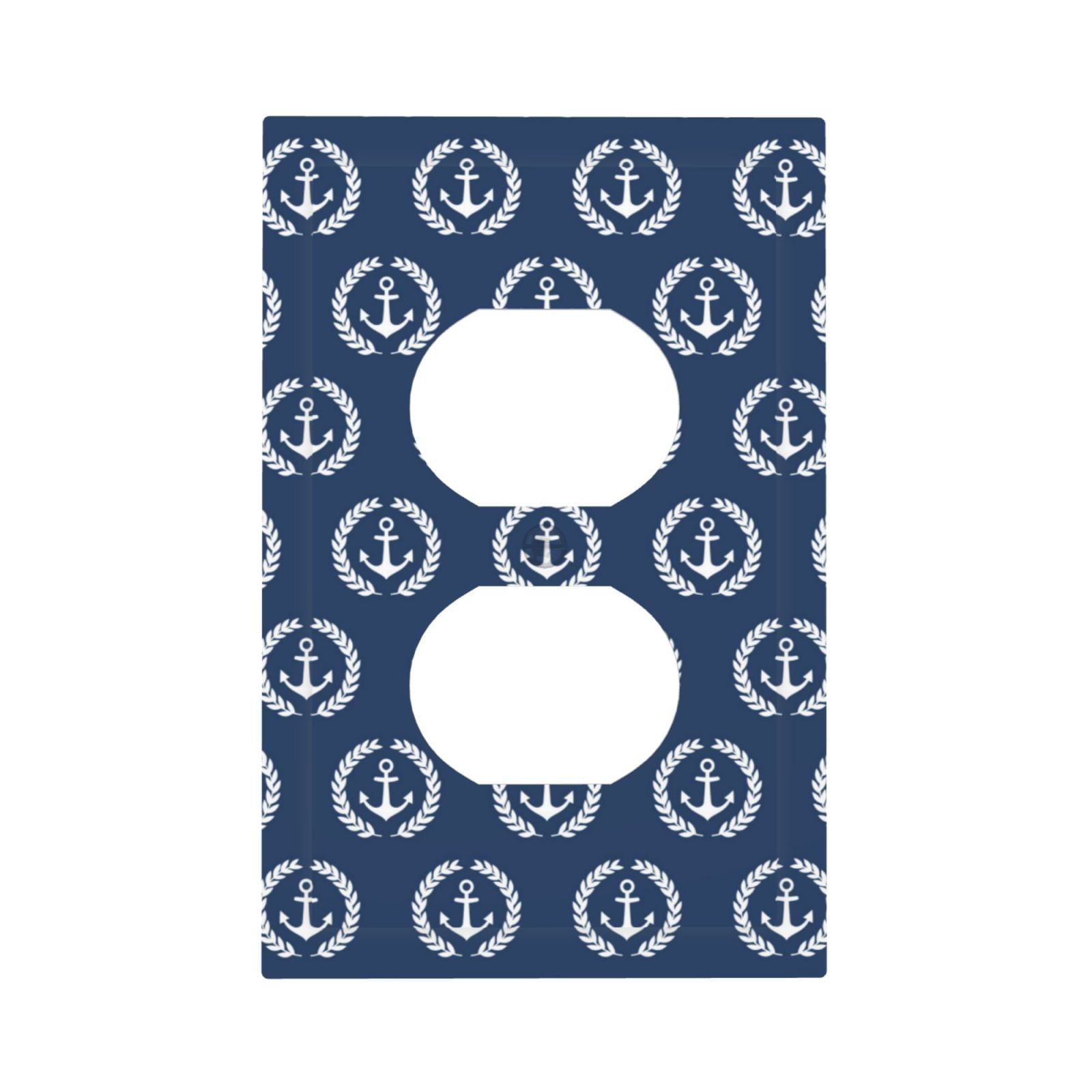 Junzan Navy Nautical for Electrical Outlet Covers, 5" x 3" Electric ...