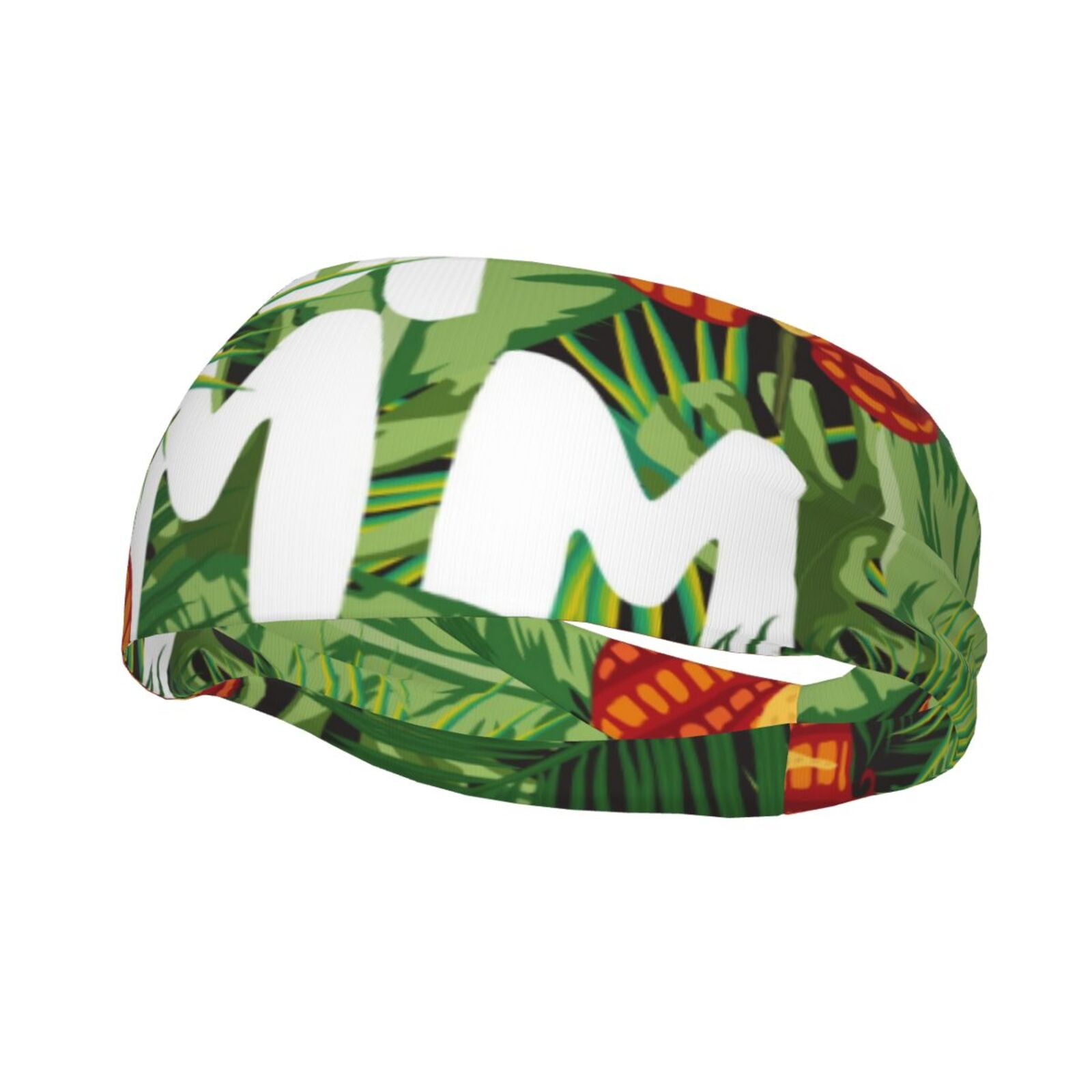Junzan Palm Leaves And Tropical Flowers for Sweatbands Sports Headband ...